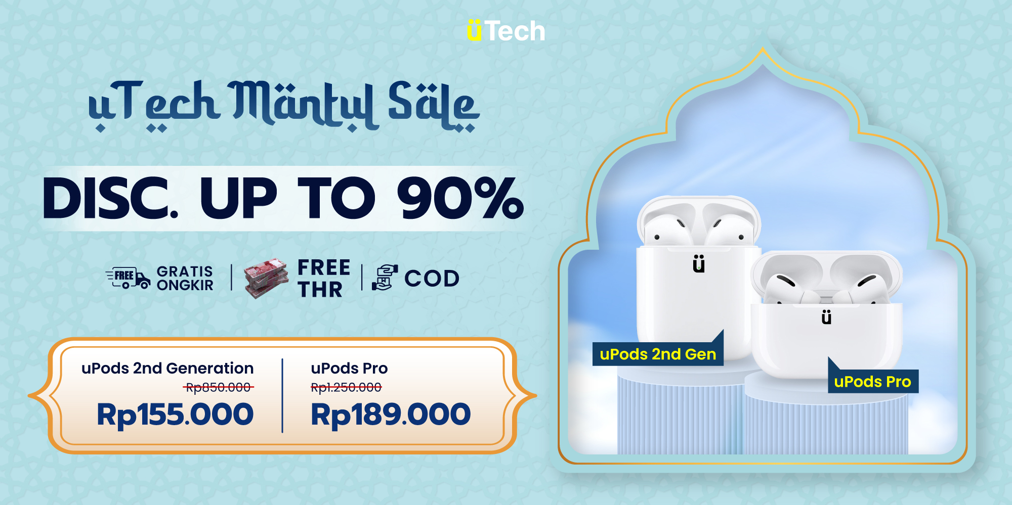 Produk uTech Indonesia Official | Shopee Indonesia