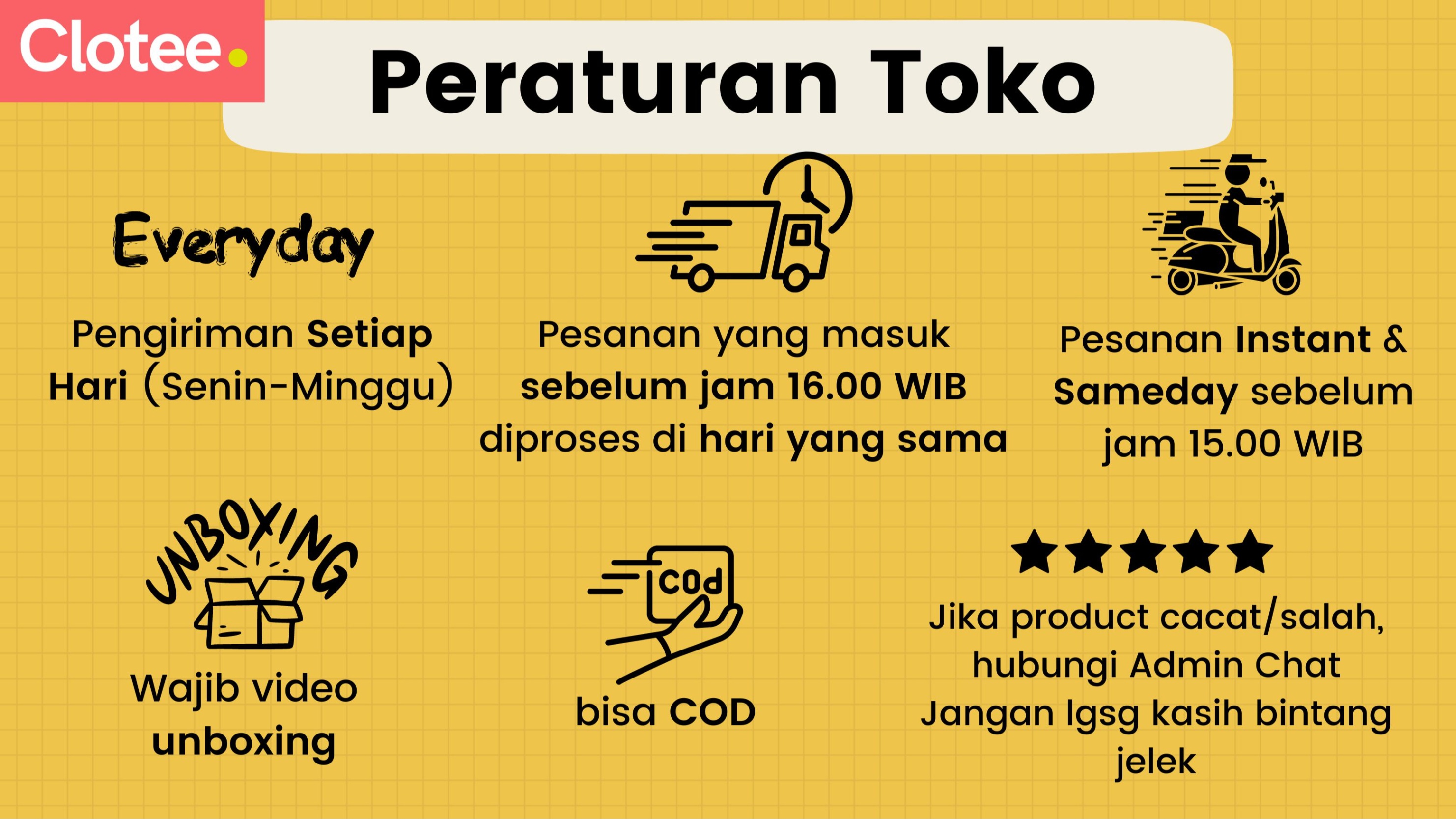 Produk Clotee | Shopee Indonesia