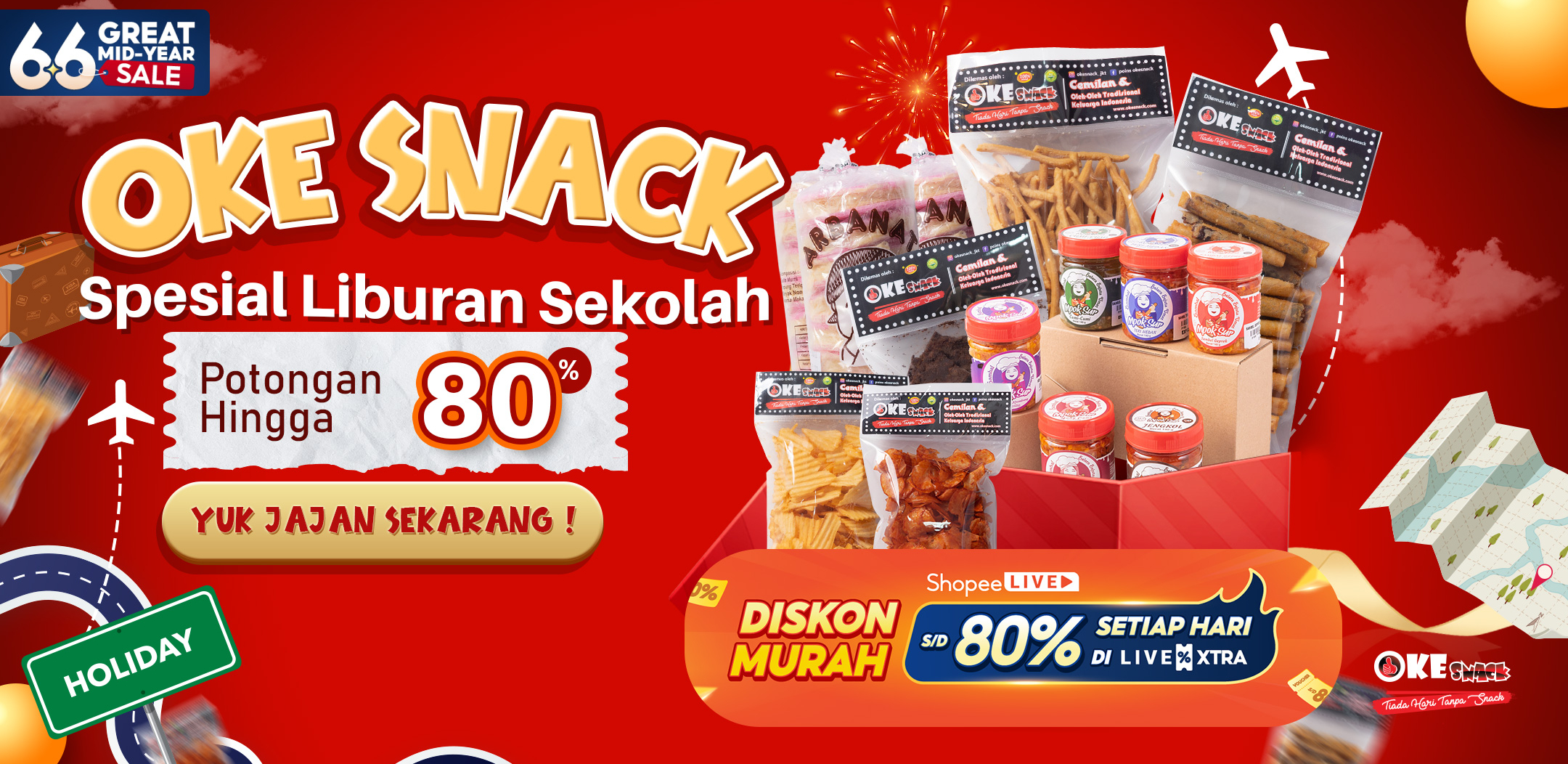 Produk Oke Snack | Shopee Indonesia