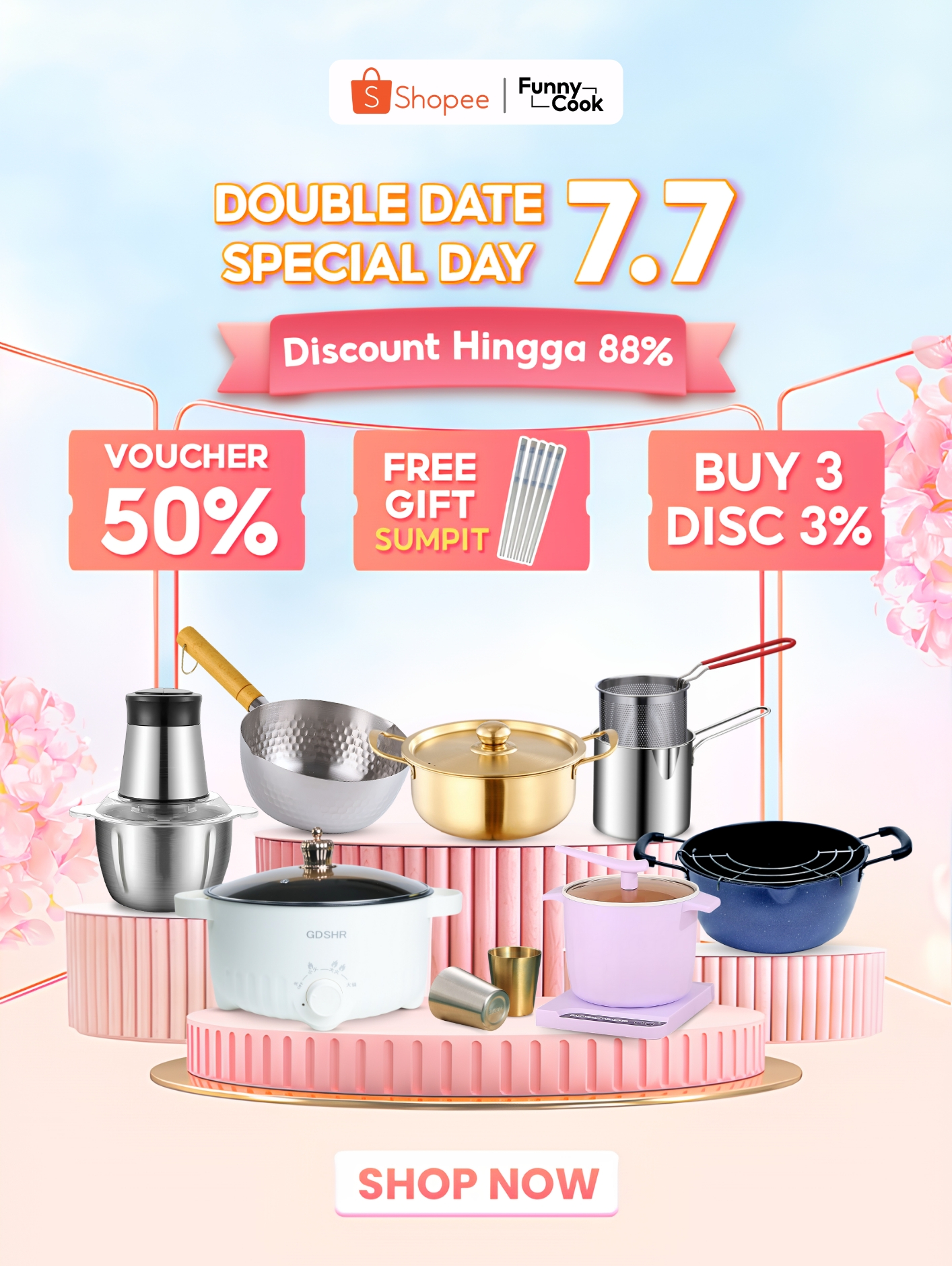 Toko Online FunnyCook Official Store | Shopee Indonesia
