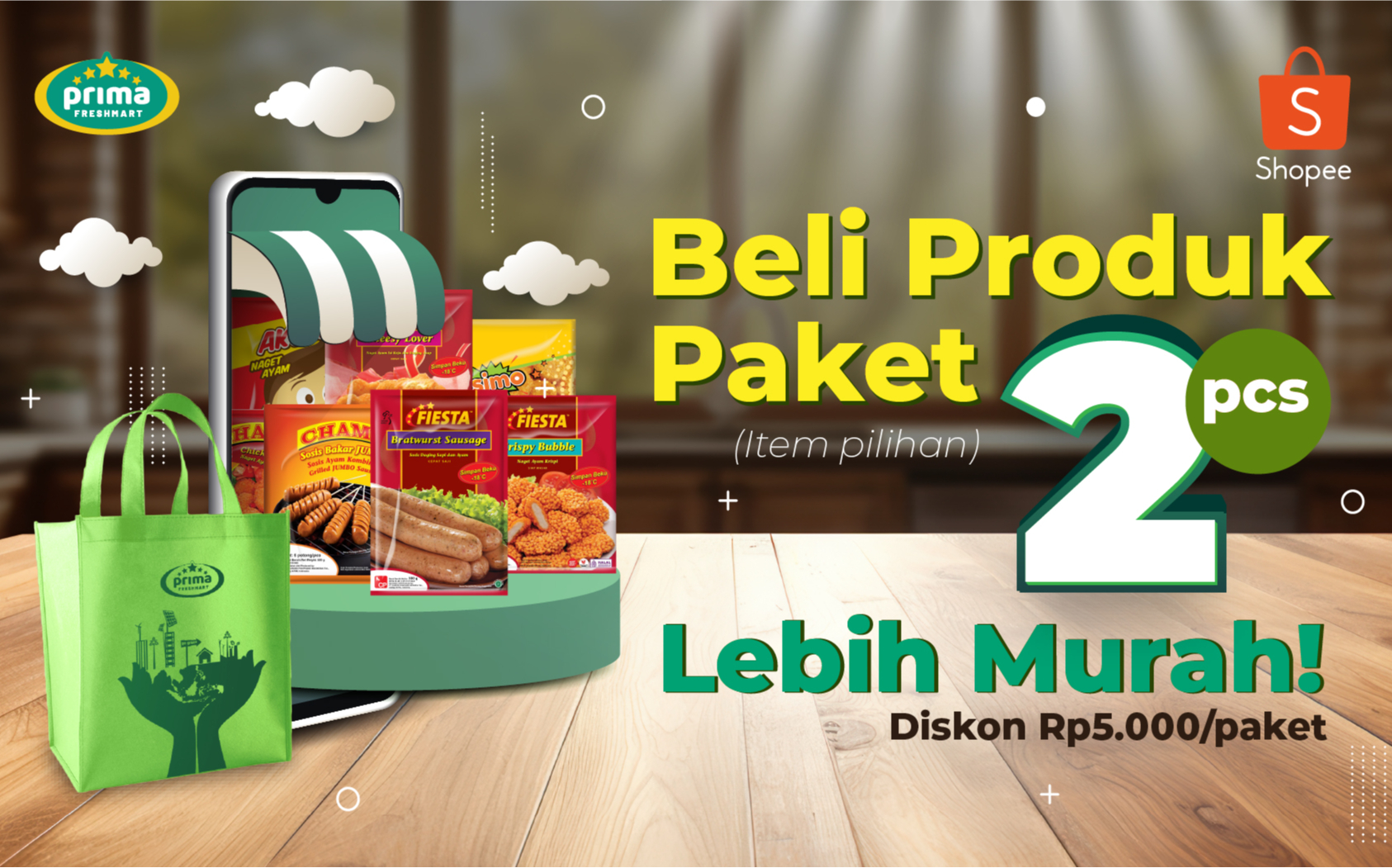 Toko Online PRIMA FRESHMART Official Shop | Shopee Indonesia
