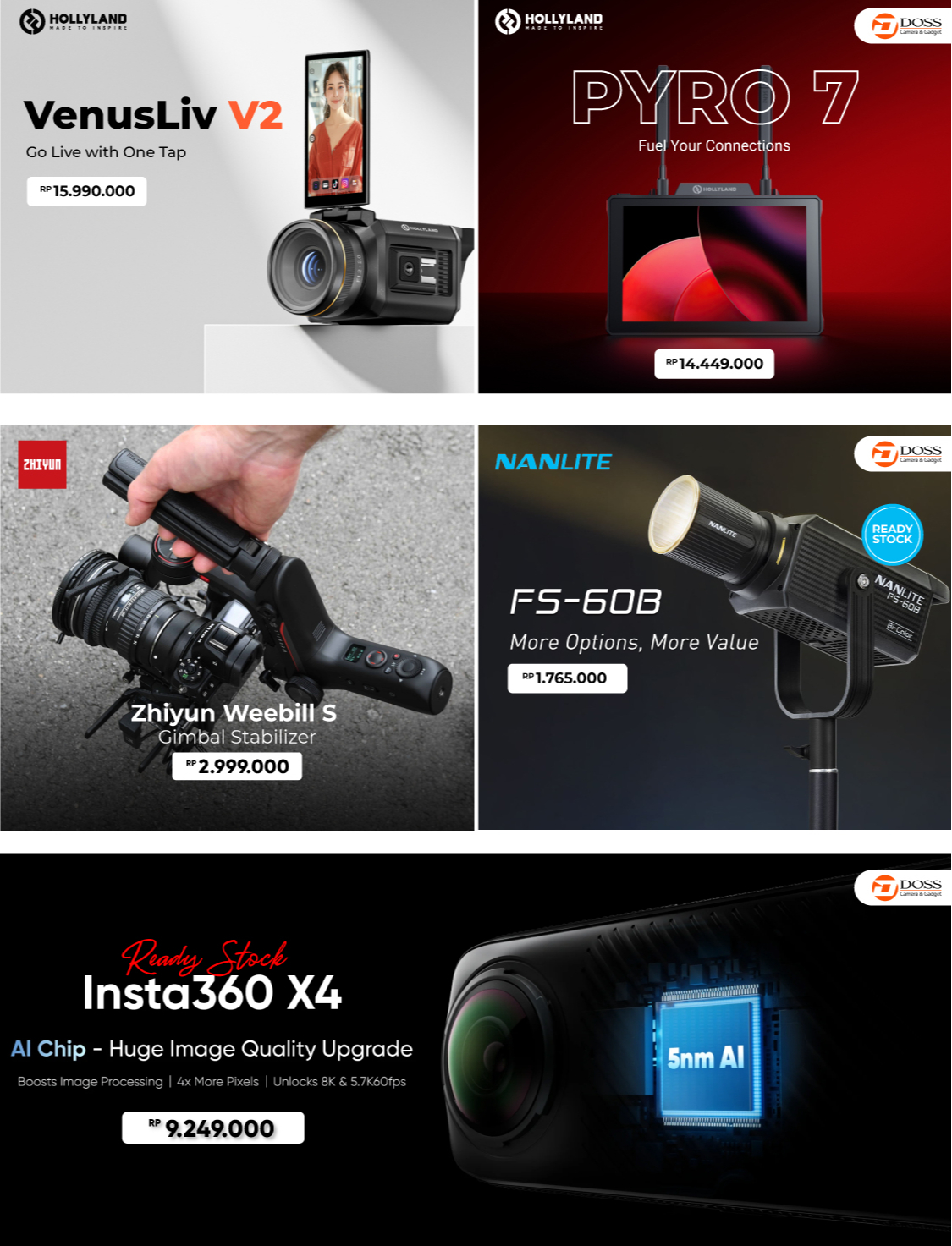 Produk DOSS Official Store | Shopee Indonesia