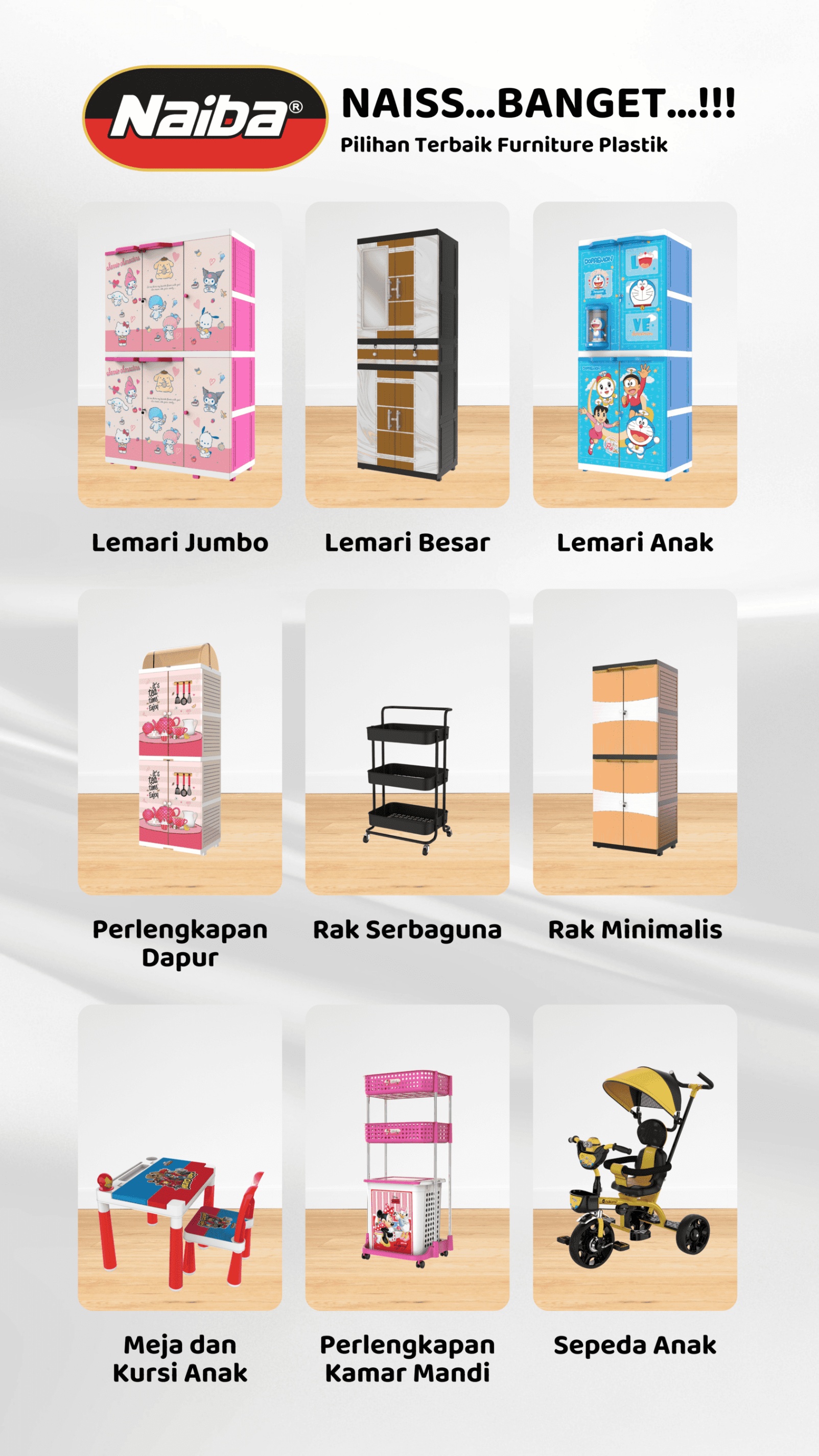 Toko Online Naiba Houseware Official | Shopee Indonesia