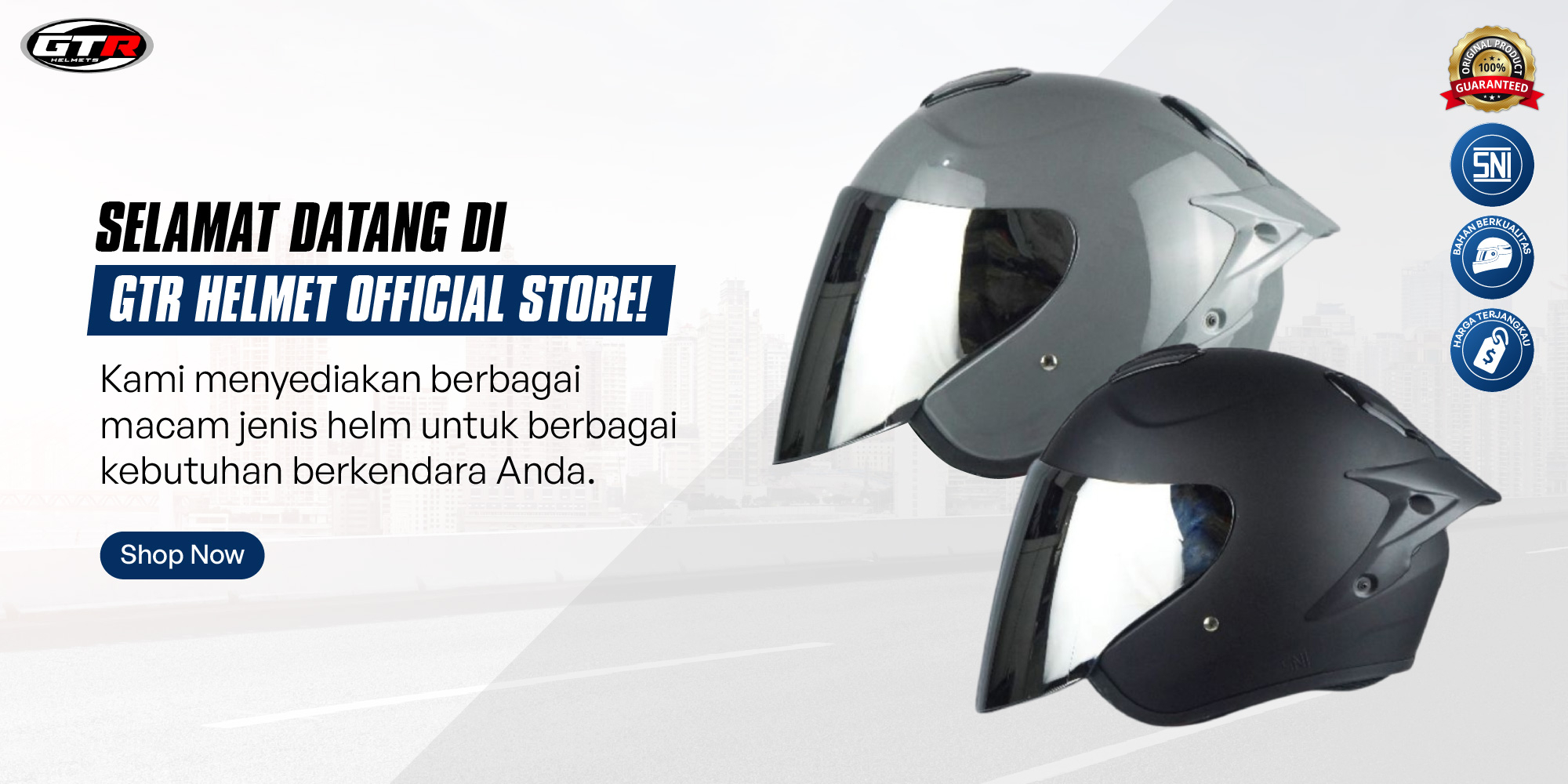 Produk GTR Helmet | Shopee Indonesia