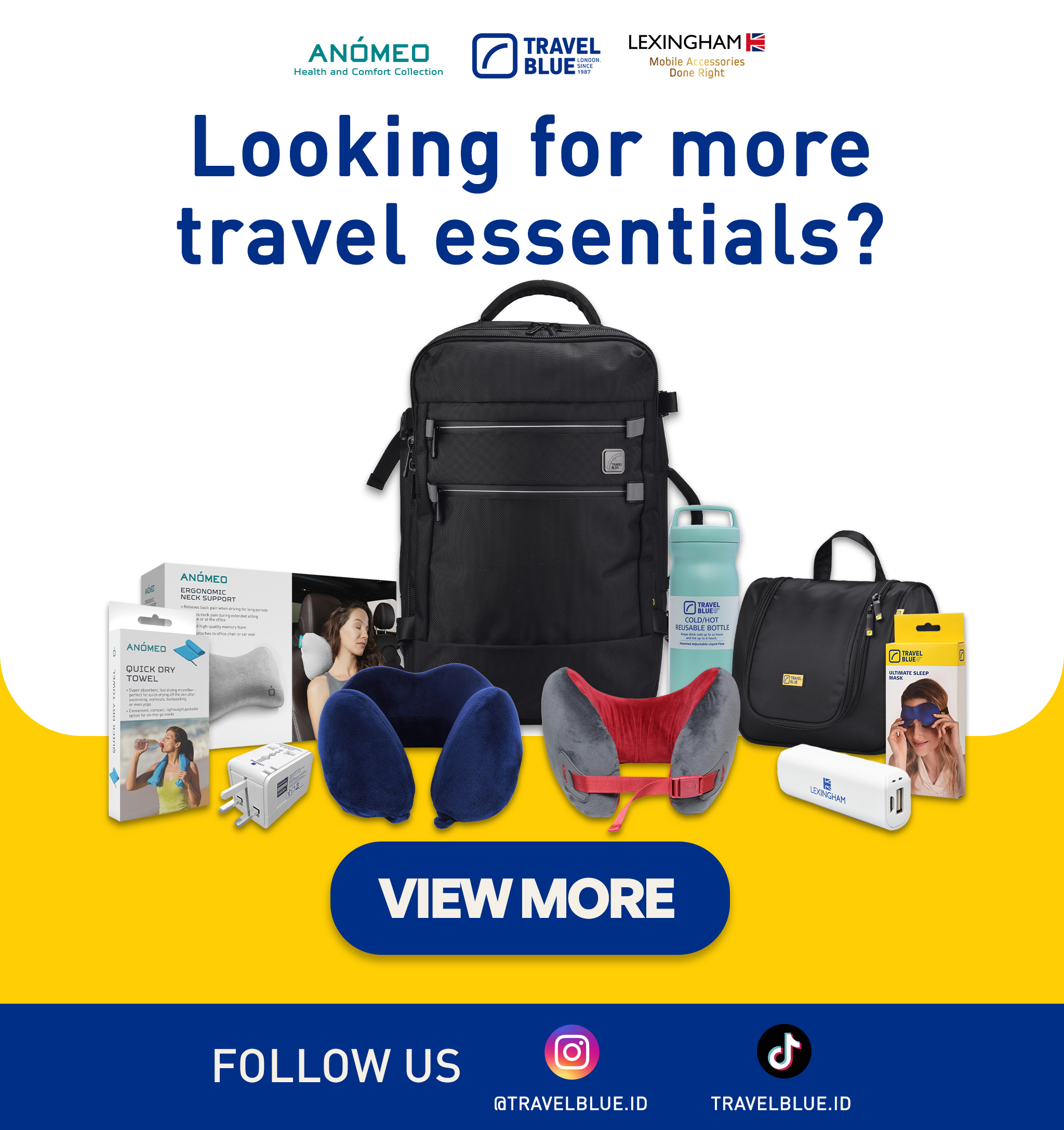 Toko Online Travel Blue Official Shop | Shopee Indonesia