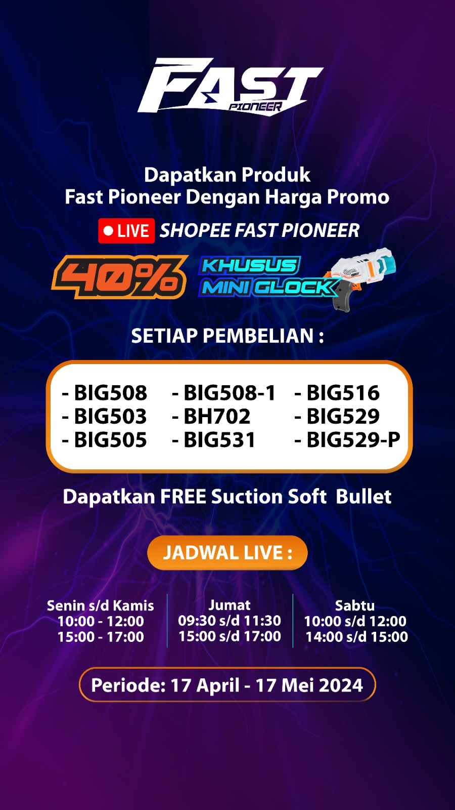 Produk Fast Soft Gun Toys | Shopee Indonesia