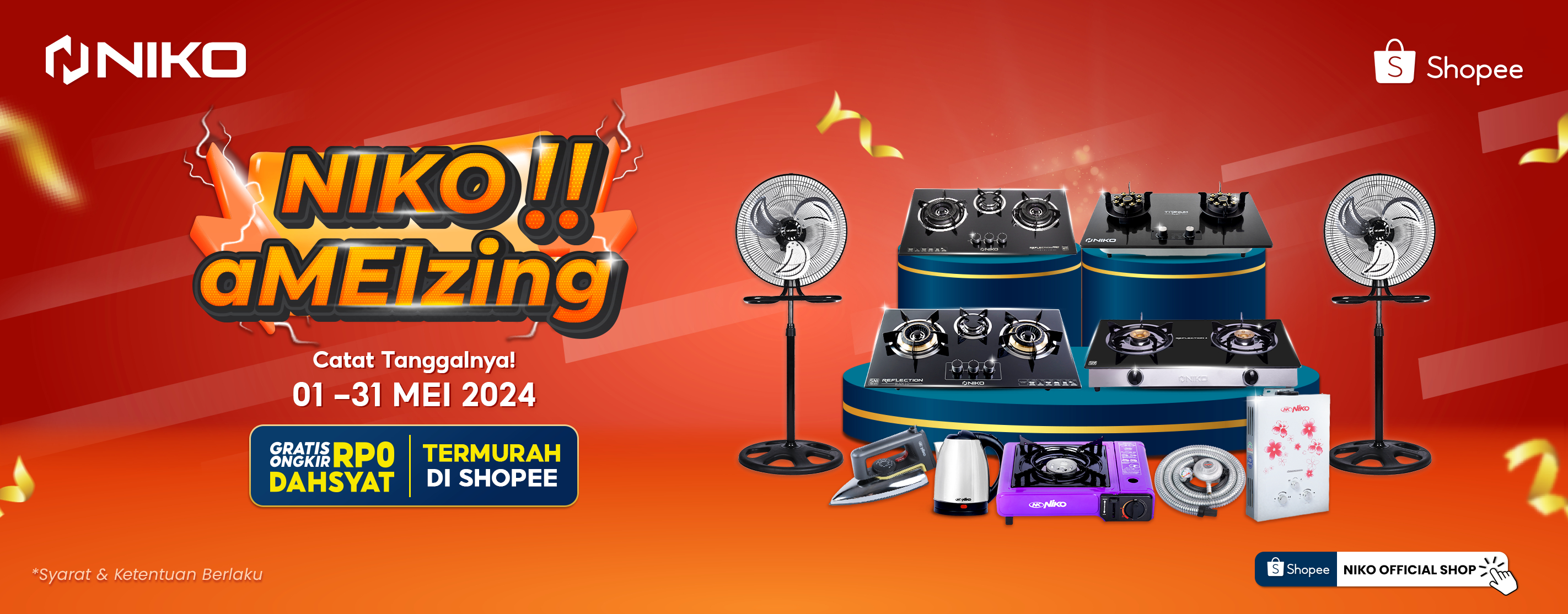 Toko Online Niko Official Shop | Shopee Indonesia