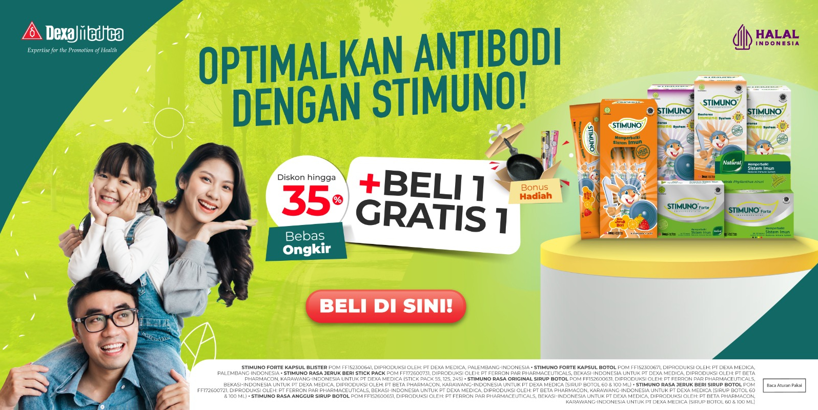 Toko Online Dexa Medica Official Shop | Shopee Indonesia