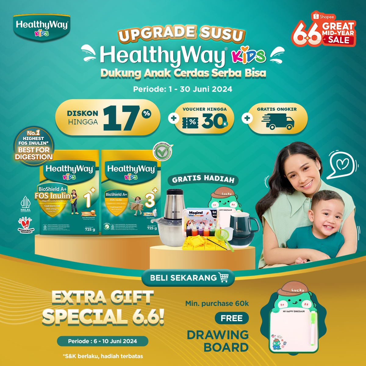 Toko Online HealthyWay Official Shop | Shopee Indonesia