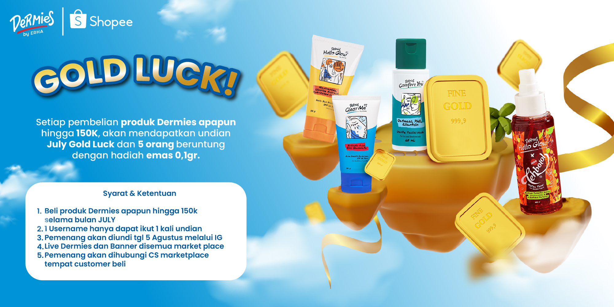 Toko Online Dermies Official Store | Shopee Indonesia