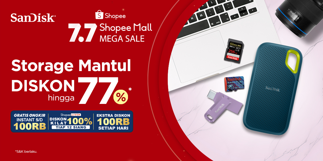 Toko Online SanDisk Official Store | Shopee Indonesia