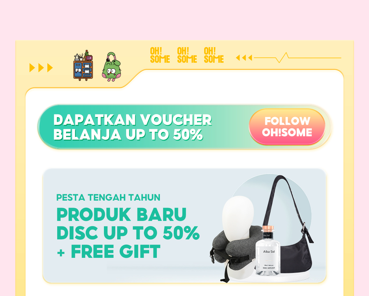 Toko Online OHSOME Lifestyle Official Store | Shopee Indonesia