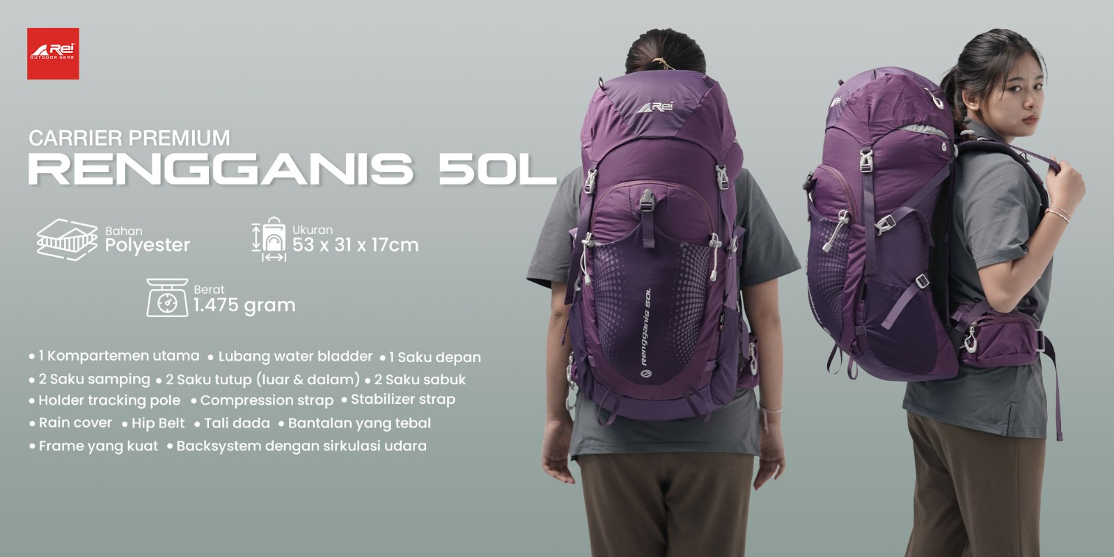 Toko Online AREI OUTDOORGEAR OFFICIAL SHOP | Shopee Indonesia