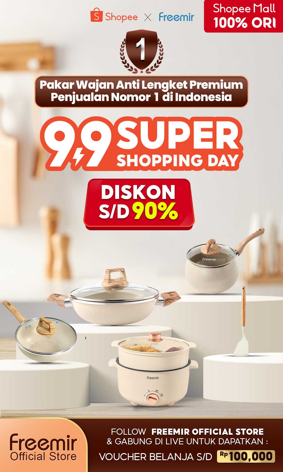 Toko Online freemir Official Shop | Shopee Indonesia