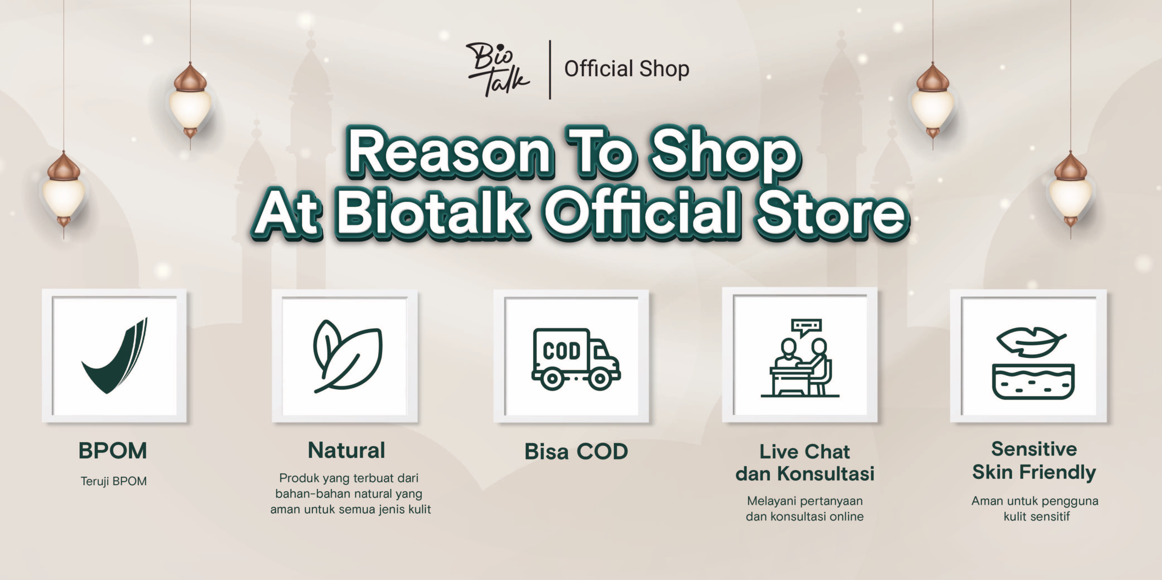Toko Online Biotalk Official Shop | Shopee Indonesia