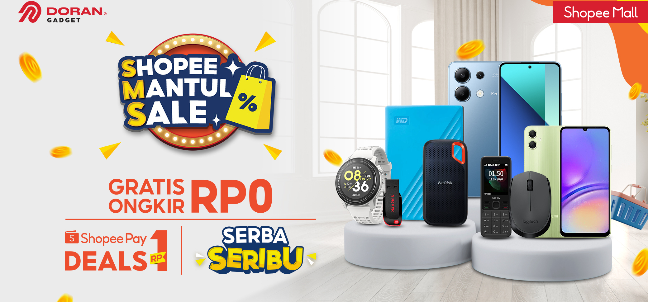 Toko Online Doran Gadget Authorized Store Bali | Shopee Indonesia