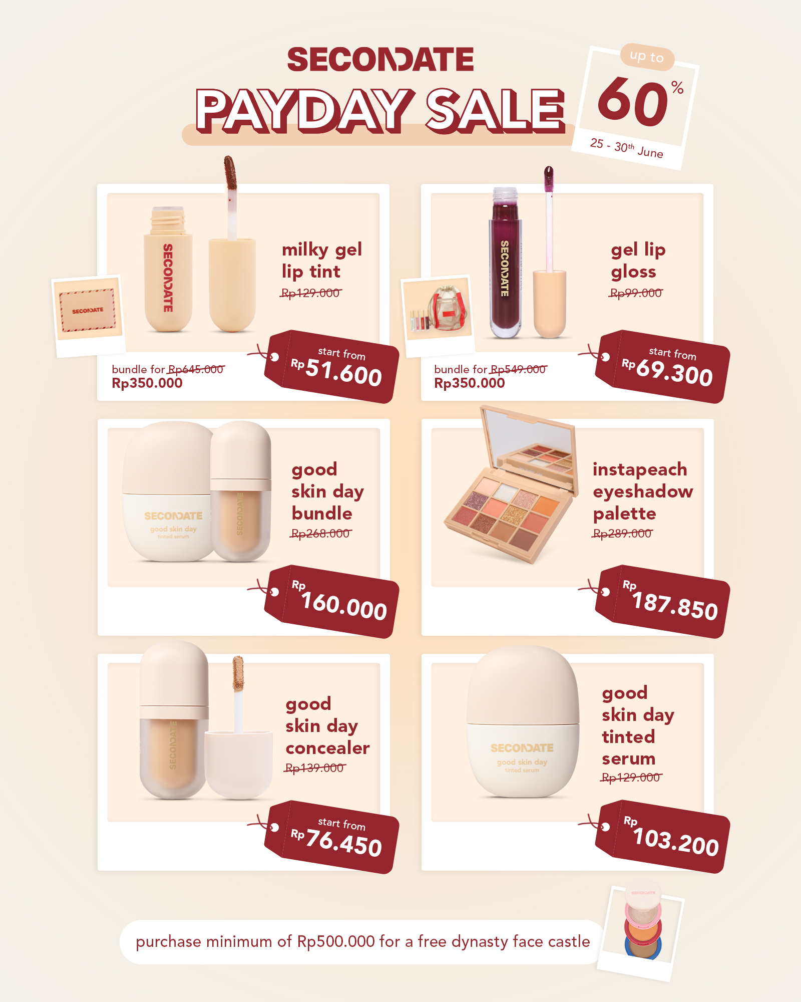Toko Online SECONDATE Official Shop | Shopee Indonesia