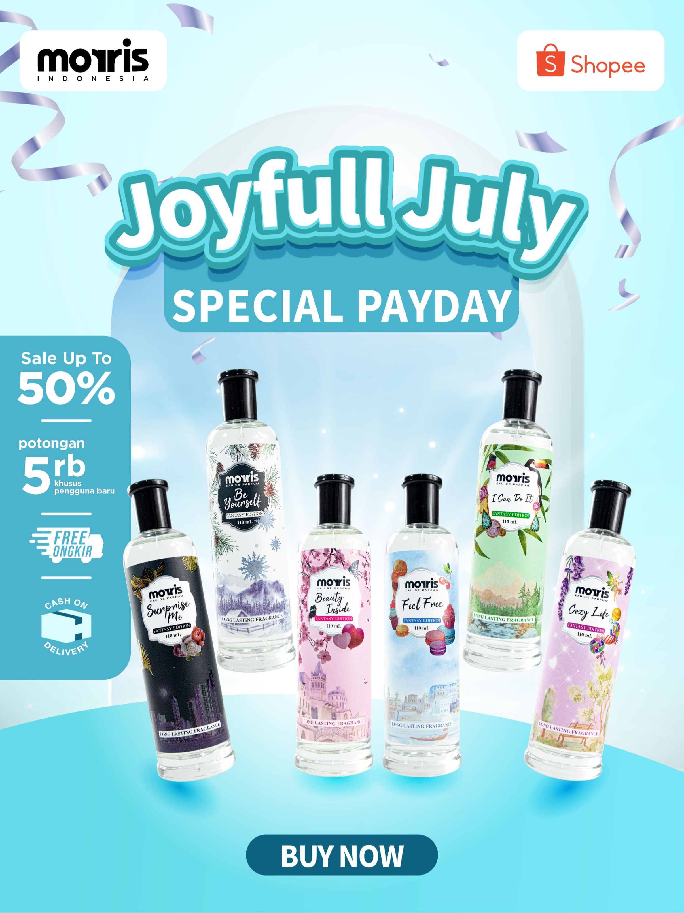 Toko Online Morris Parfume Official Shop | Shopee Indonesia