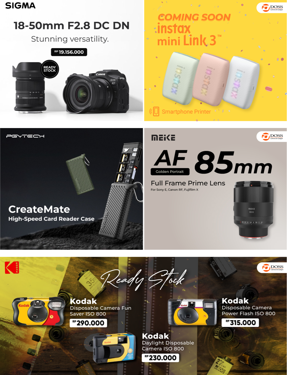 Produk DOSS Official Store | Shopee Indonesia