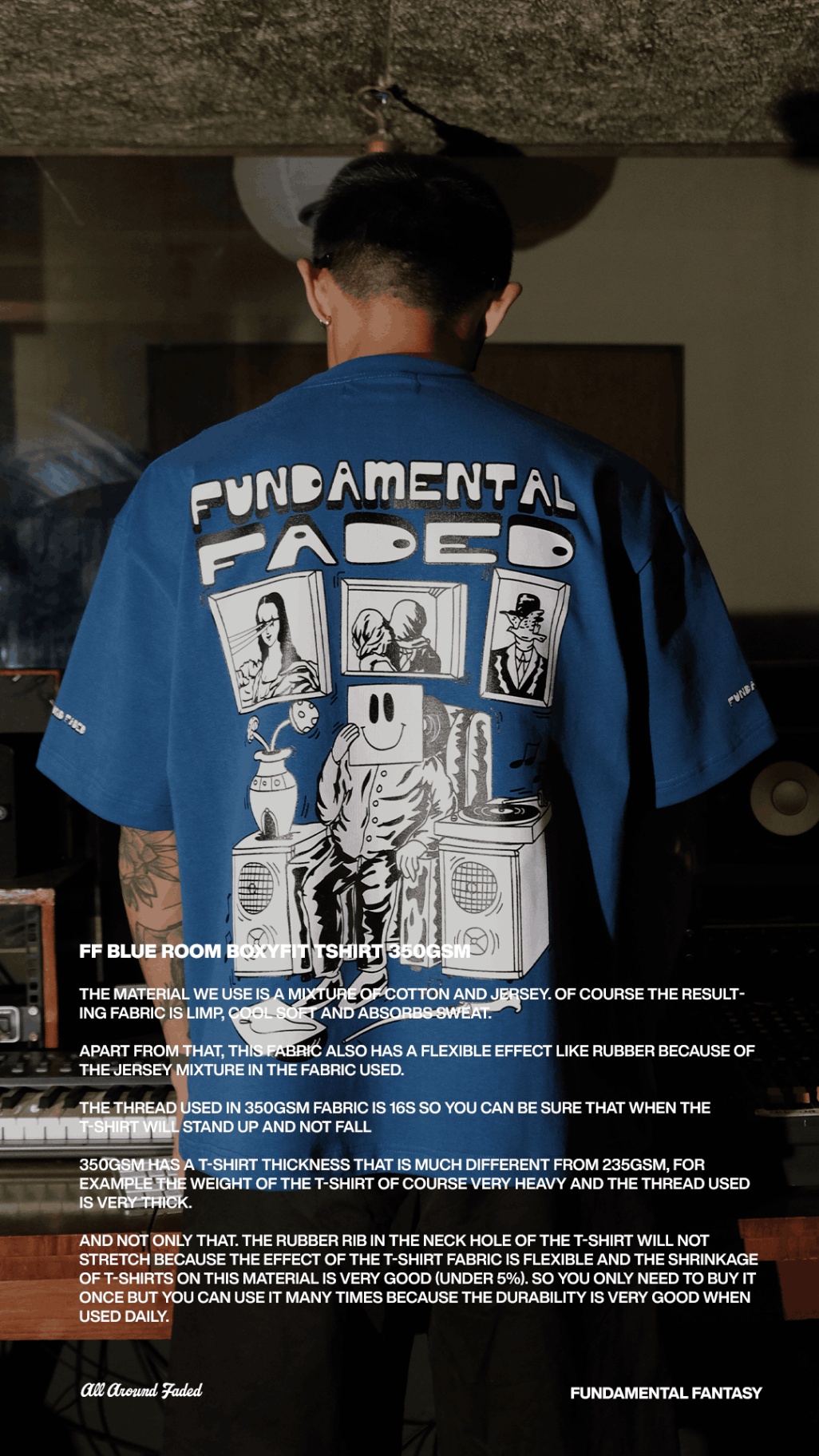 Produk All Around Faded | Shopee Indonesia