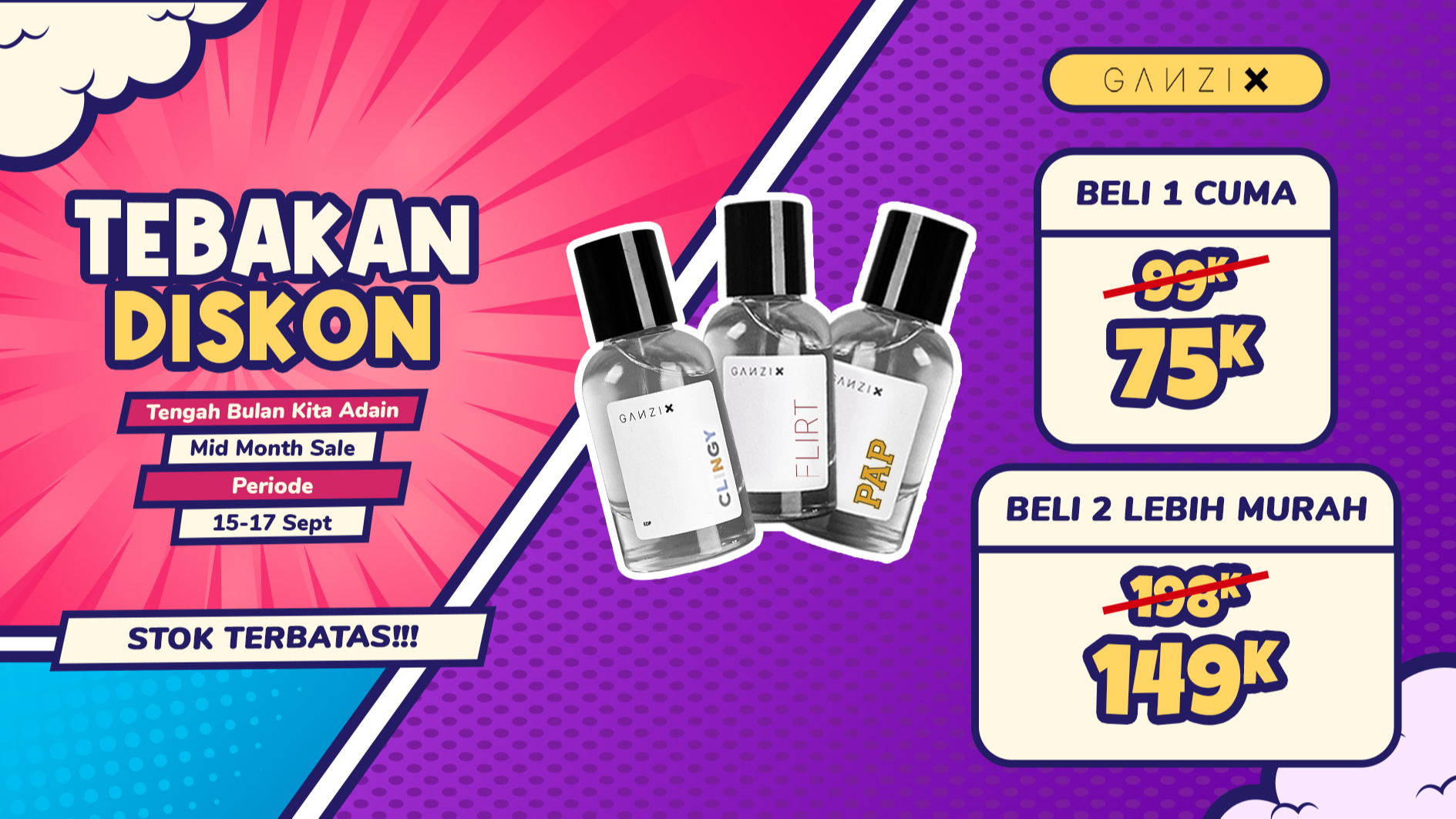 Produk Ganzi X Perfume | Shopee Indonesia