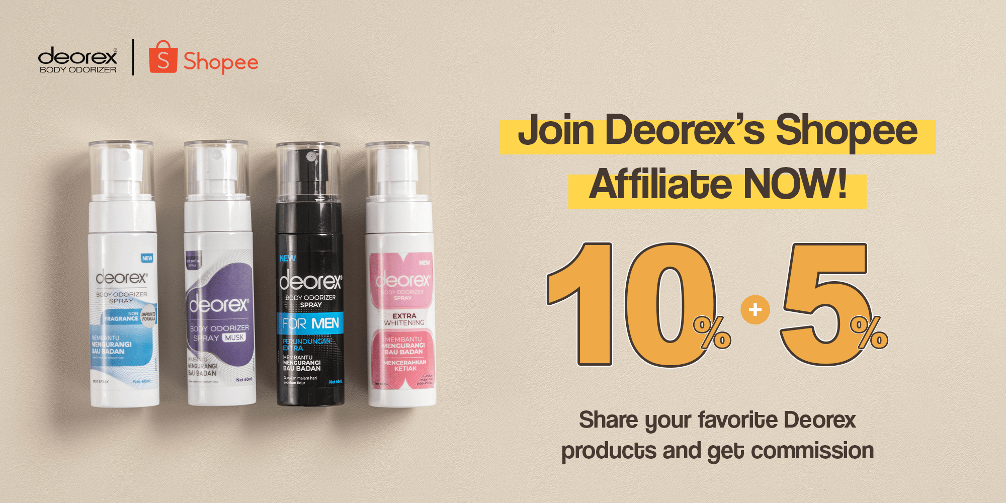 Toko Online Deorex Official Store | Shopee Indonesia