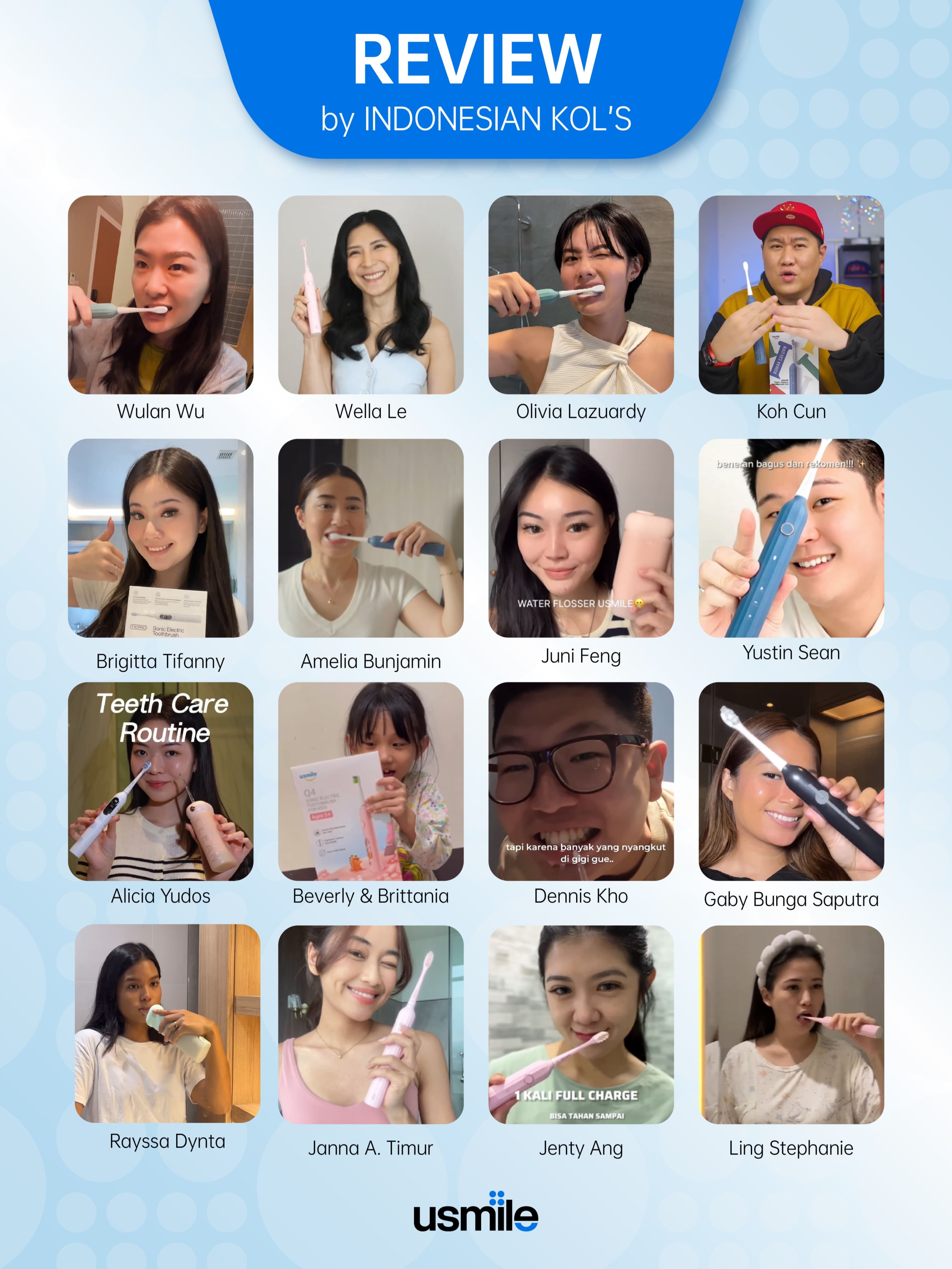 Toko Online usmile Indonesia Official Shop | Shopee Indonesia