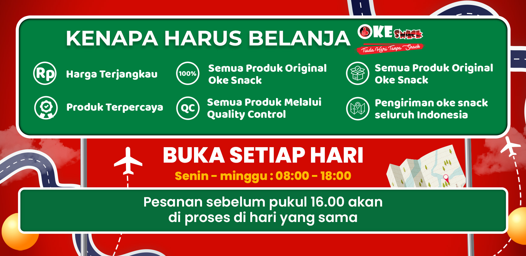 Produk Oke Snack | Shopee Indonesia