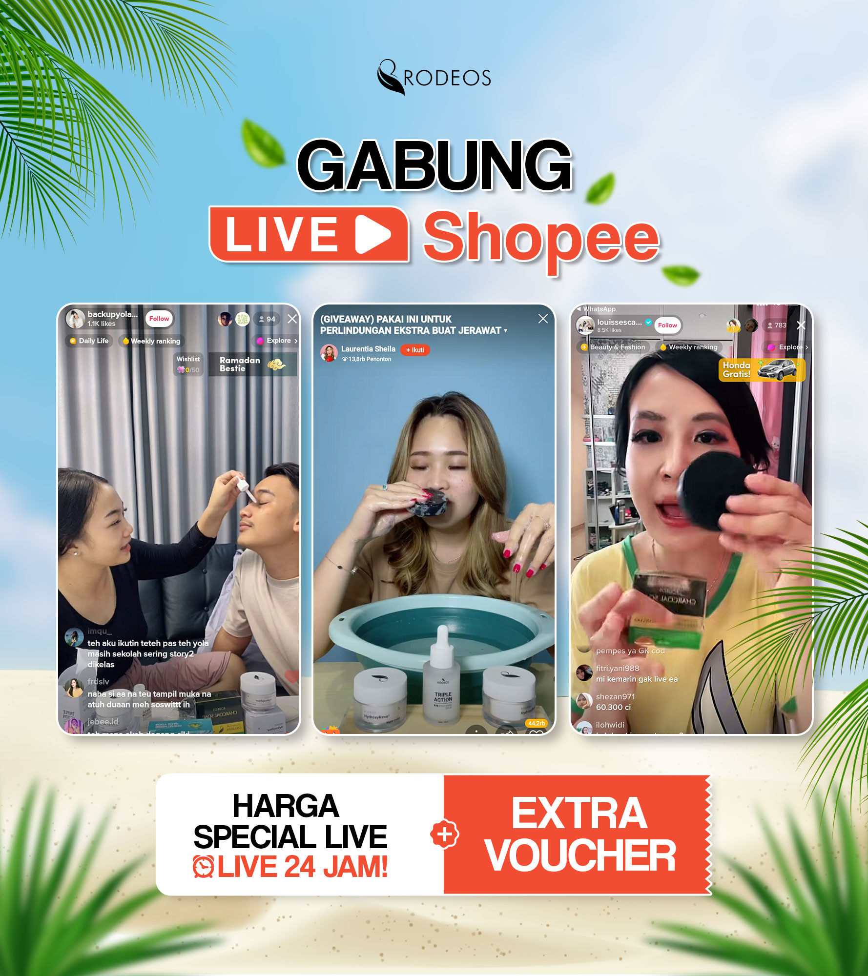 Toko Online Rodeos Official Shop | Shopee Indonesia