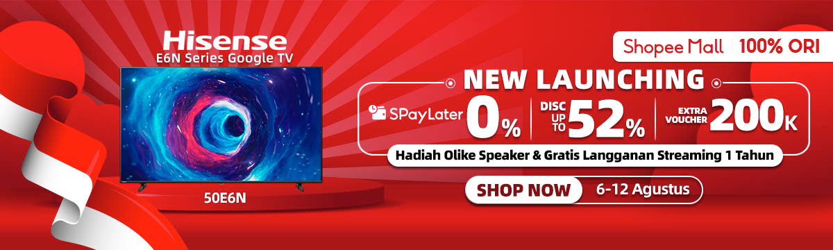 Toko Online Hisense Official Shop | Shopee Indonesia