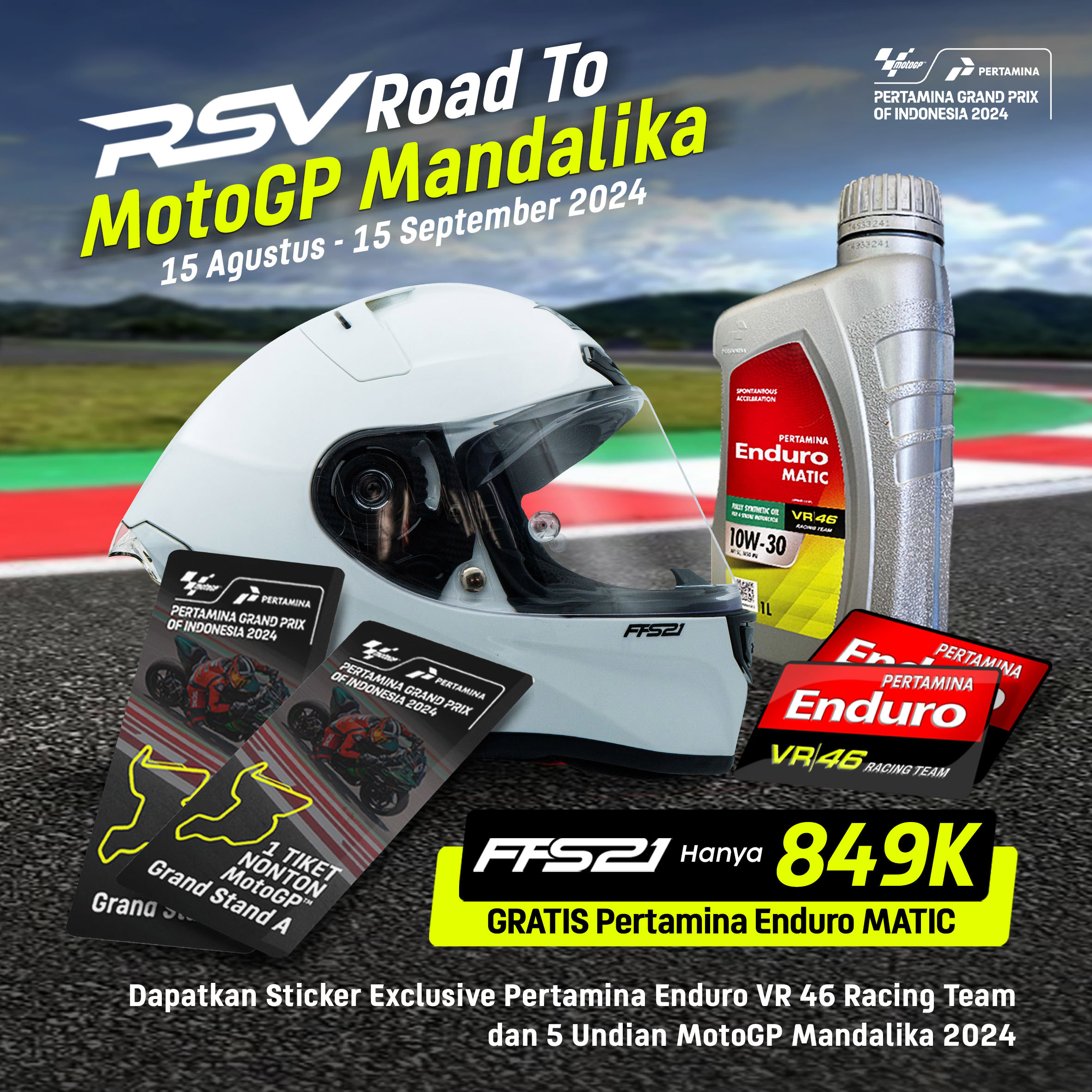 Toko Online RSV Helmet Official Shop | Shopee Indonesia