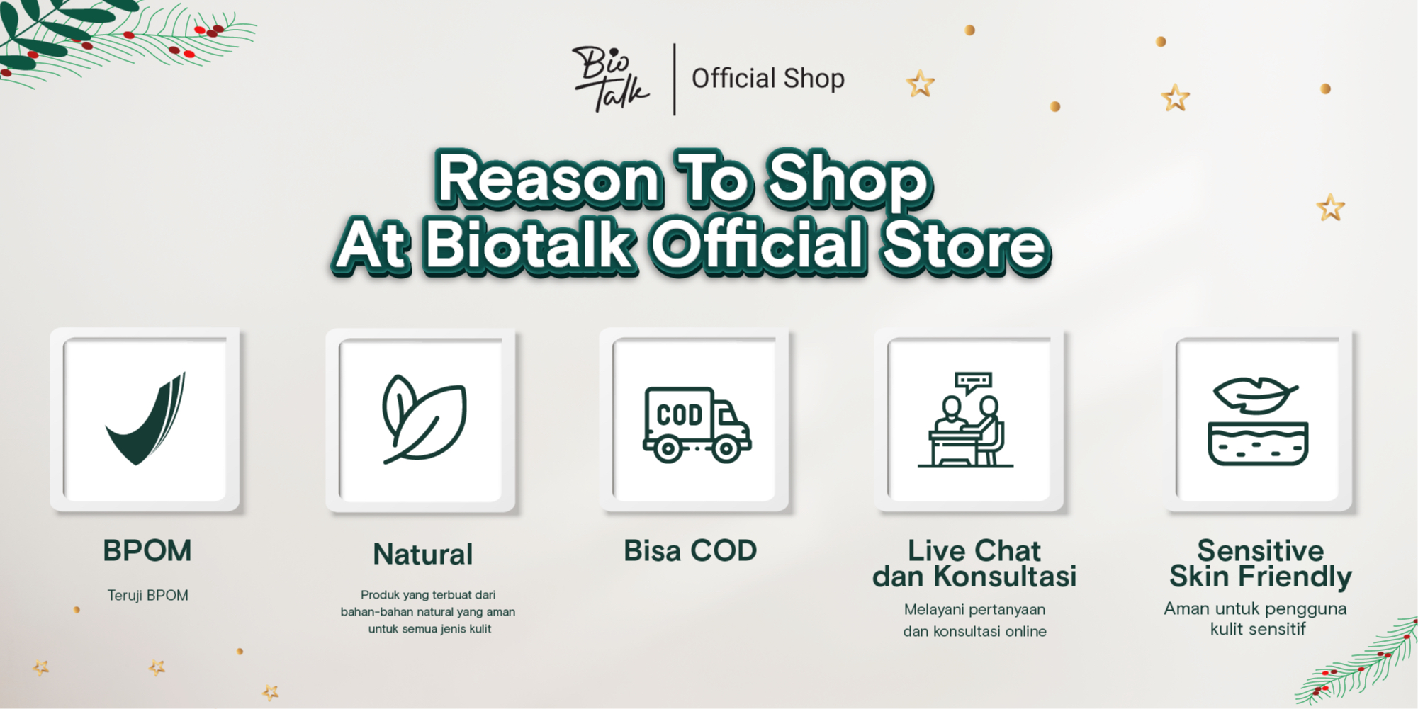 Toko Online Biotalk Official Shop | Shopee Indonesia
