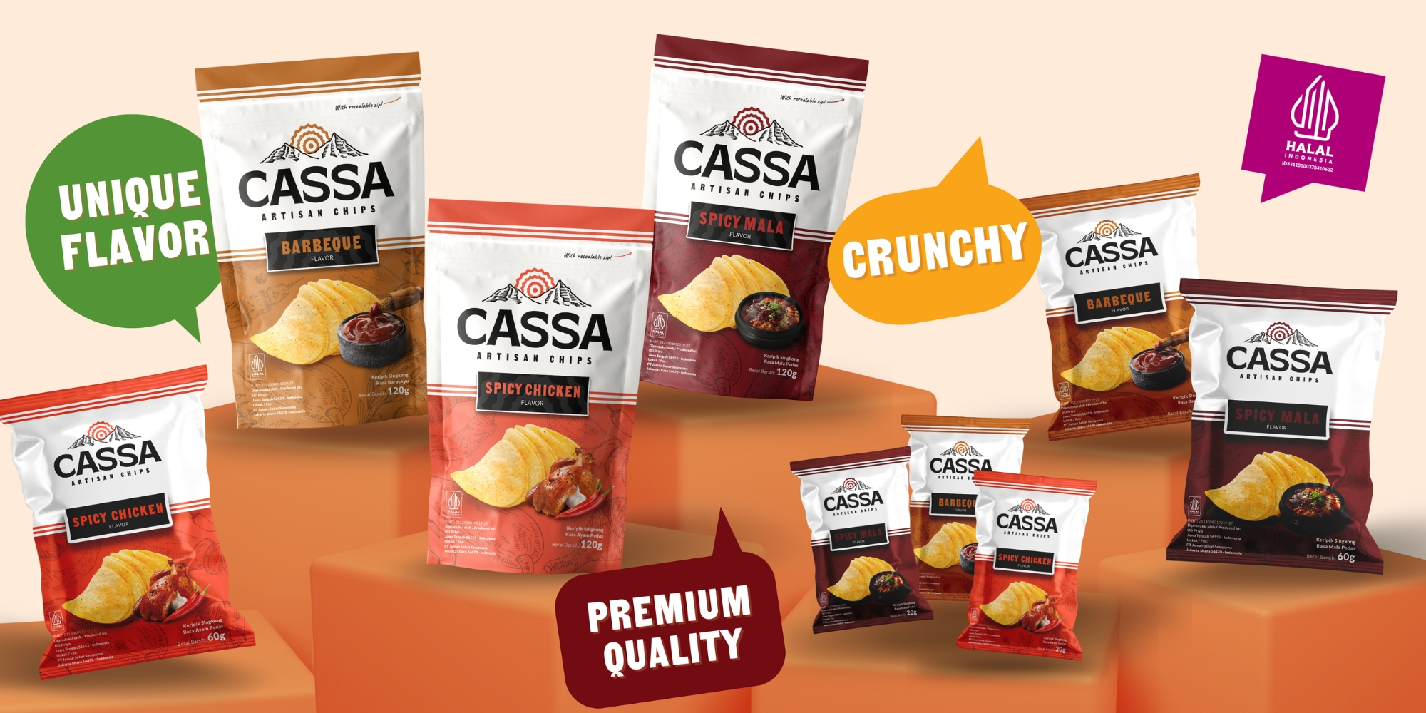 Toko Online Cassa Artisan Chips Official Store | Shopee Indonesia