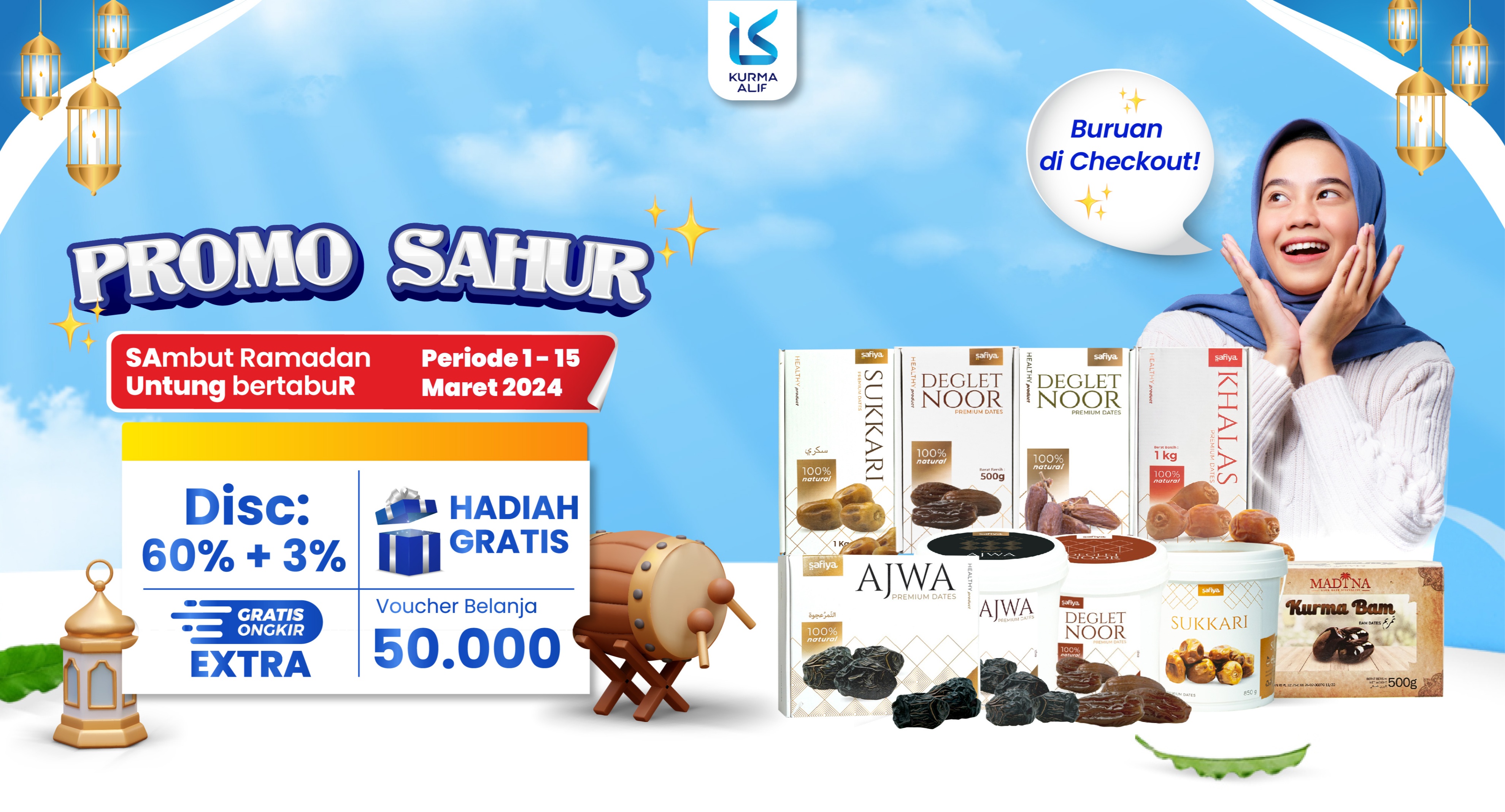 Produk Kurma Alif Shopee Indonesia