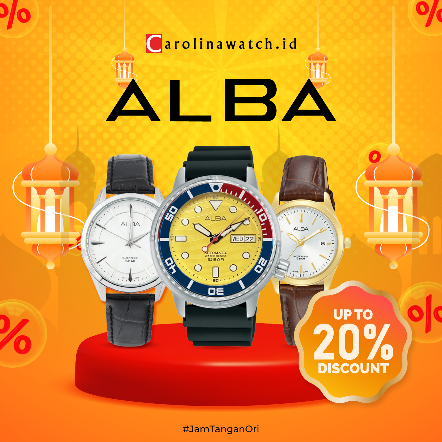 Toko Online Carolina Watch Official Shop | Shopee Indonesia