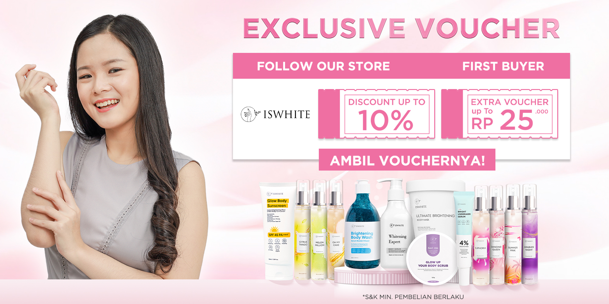 Toko Online ISWHITE Official Shop | Shopee Indonesia