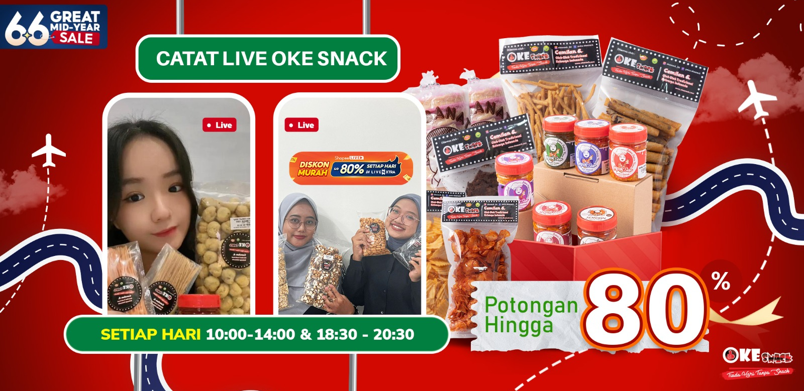 Produk Oke Snack | Shopee Indonesia