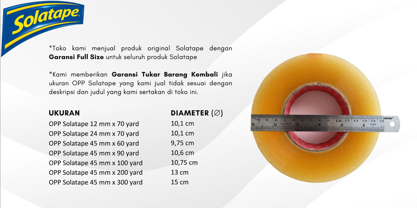 Produk Solatape Official | Shopee Indonesia