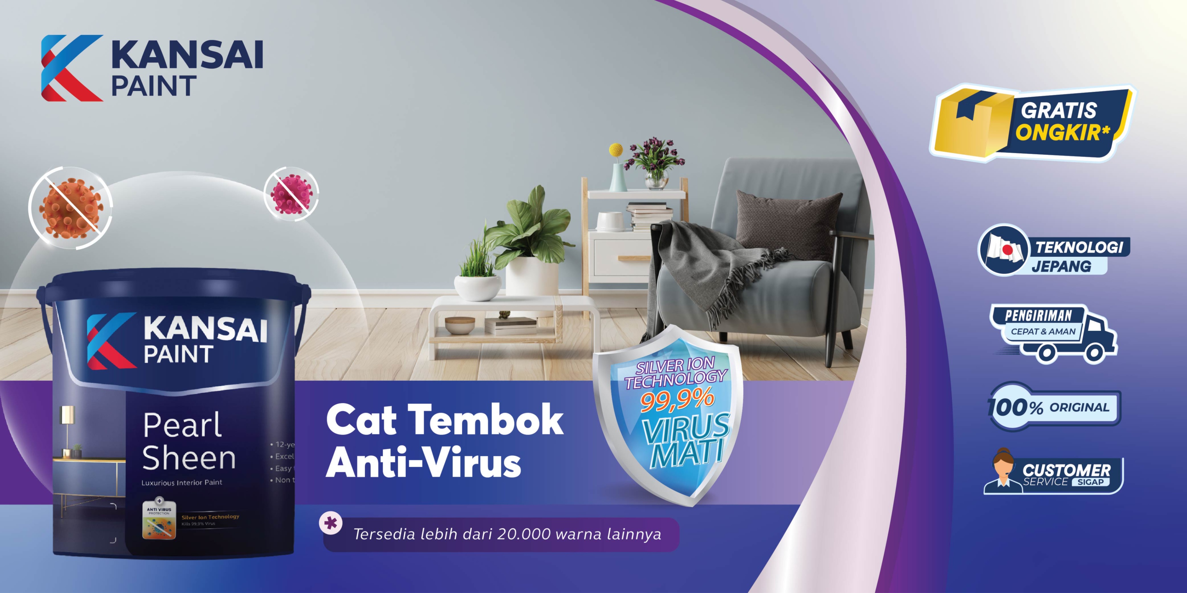 Toko Online Kansai Paint Official Store | Shopee Indonesia