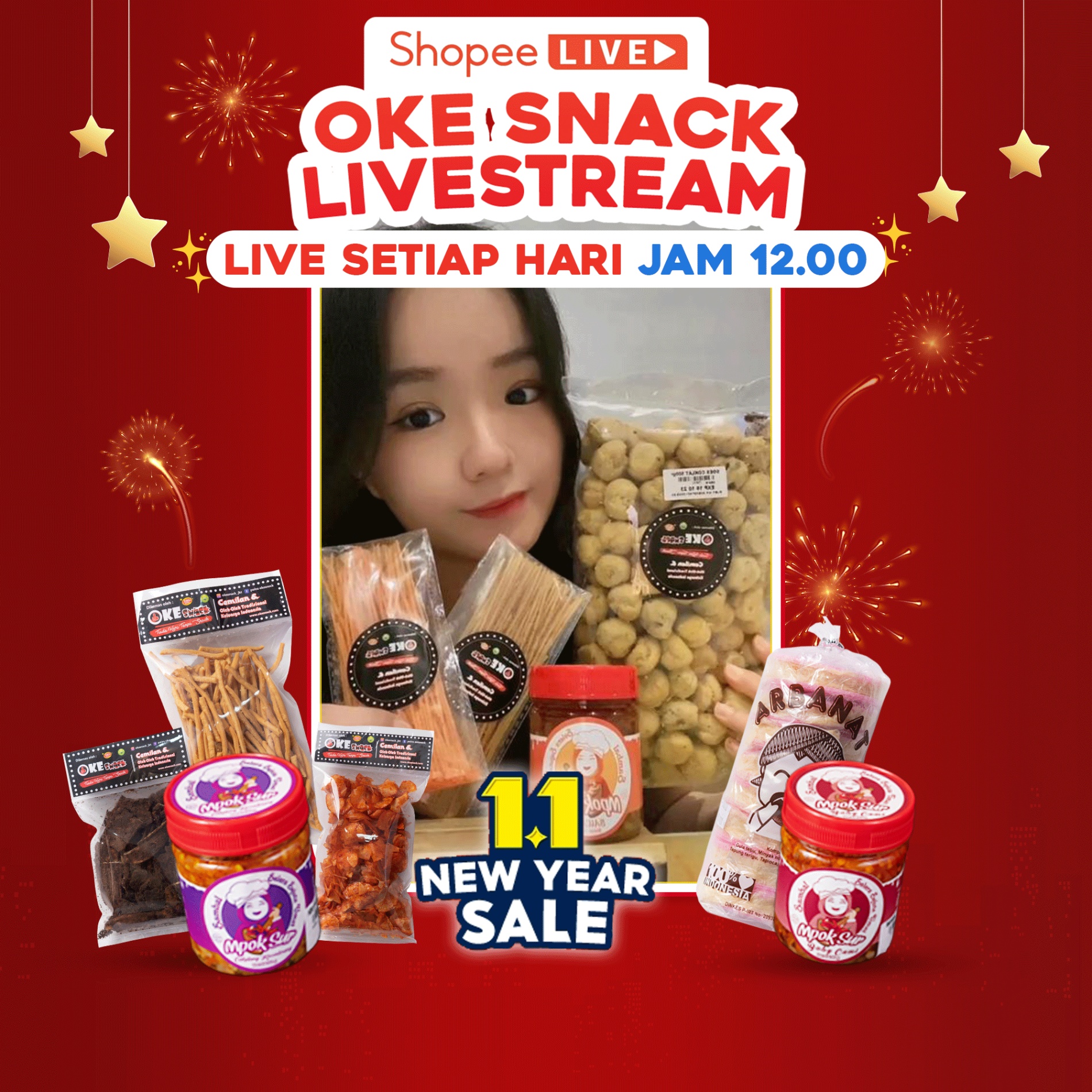 Produk Oke Snack | Shopee Indonesia