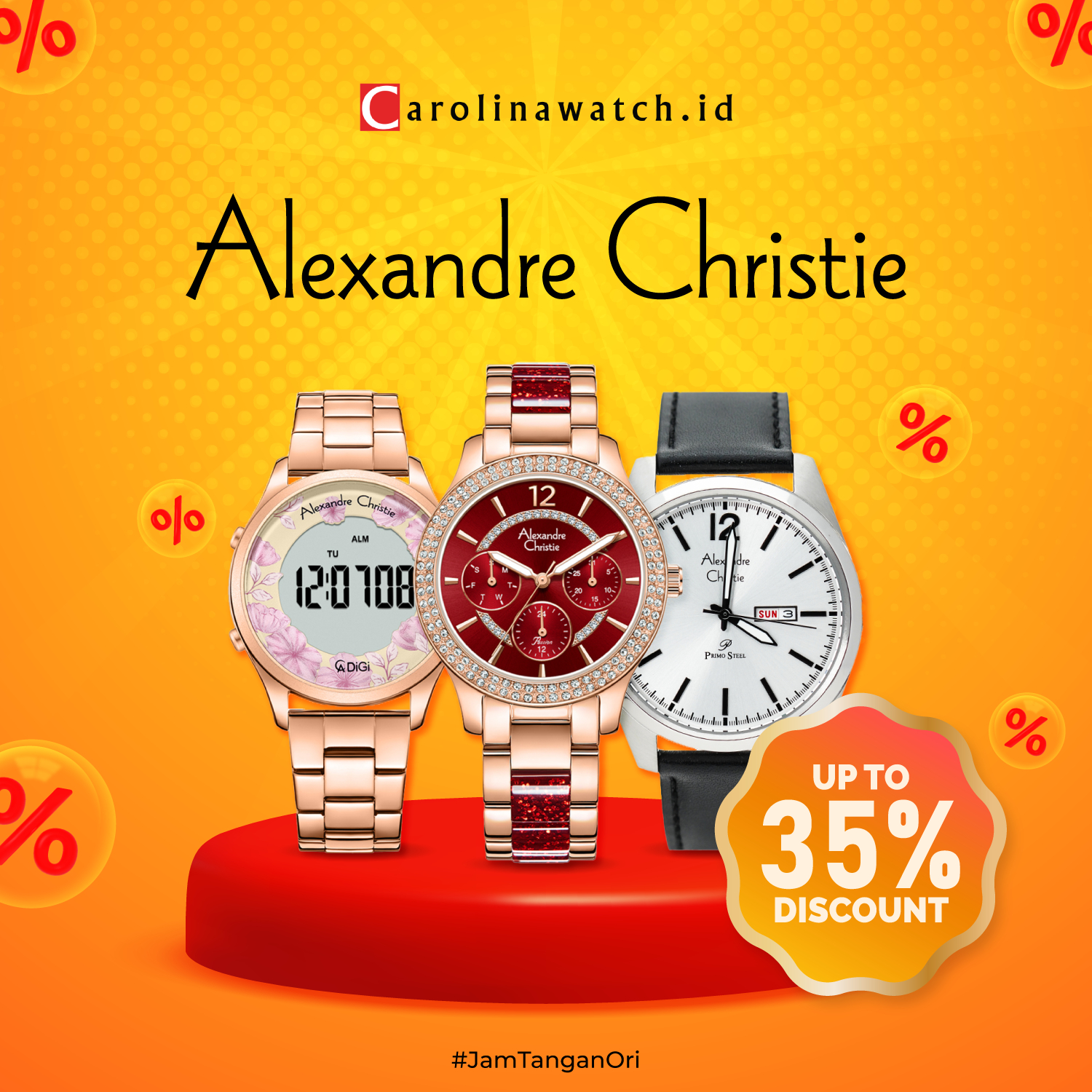 Toko Online Carolina Watch Official Shop | Shopee Indonesia
