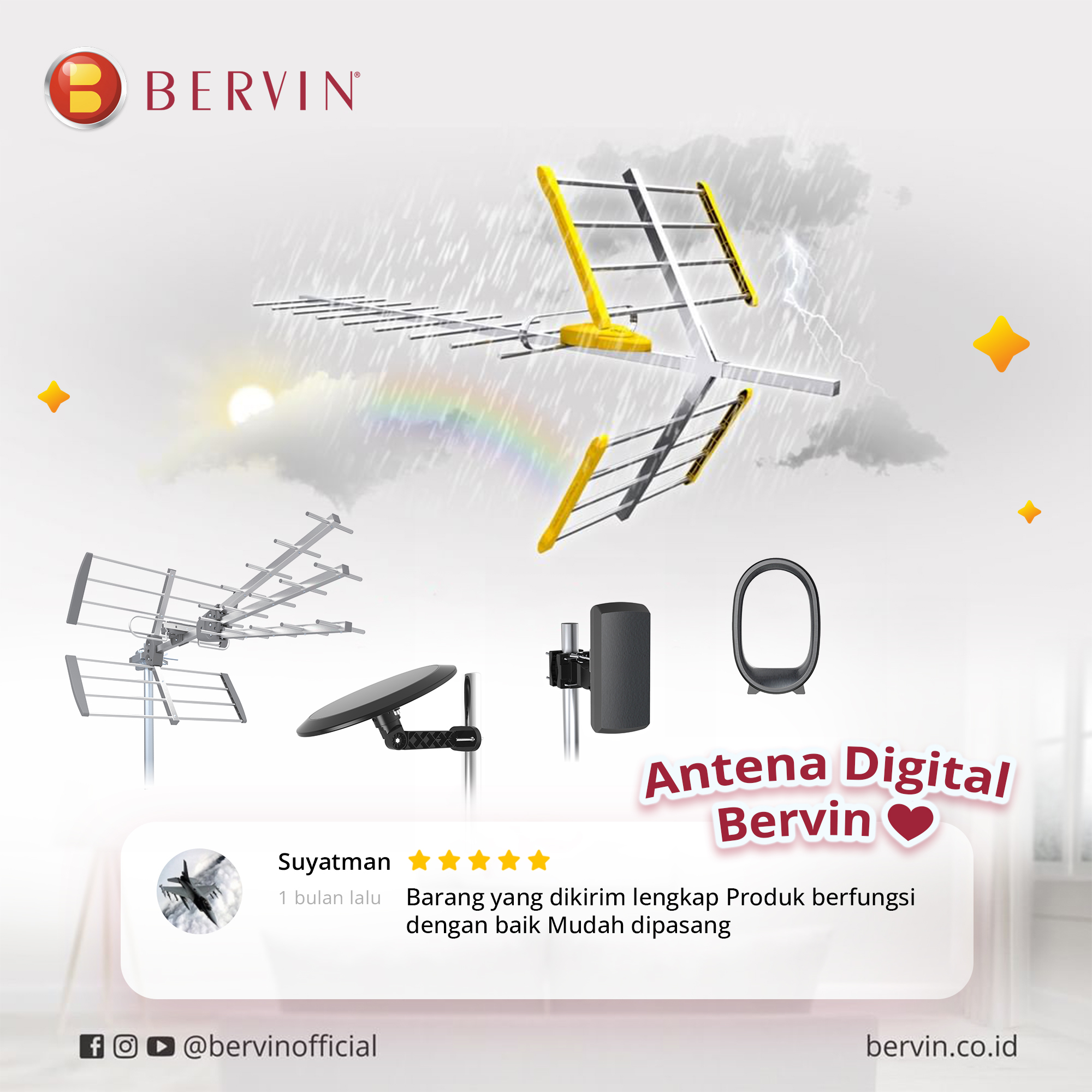 Toko Online Bervin Official Shop | Shopee Indonesia