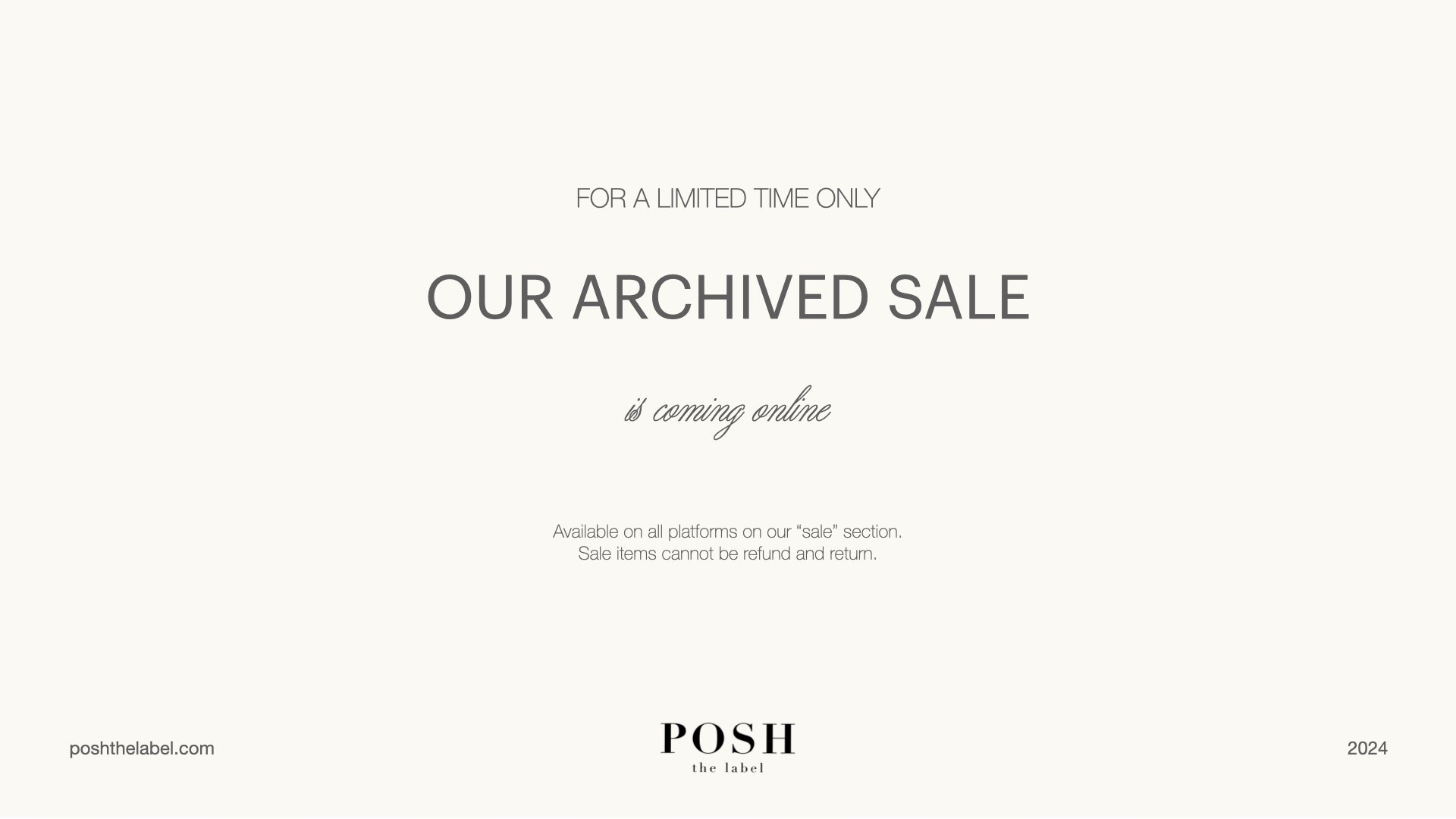 Toko Online POSH THE LABEL Official Shop | Shopee Indonesia