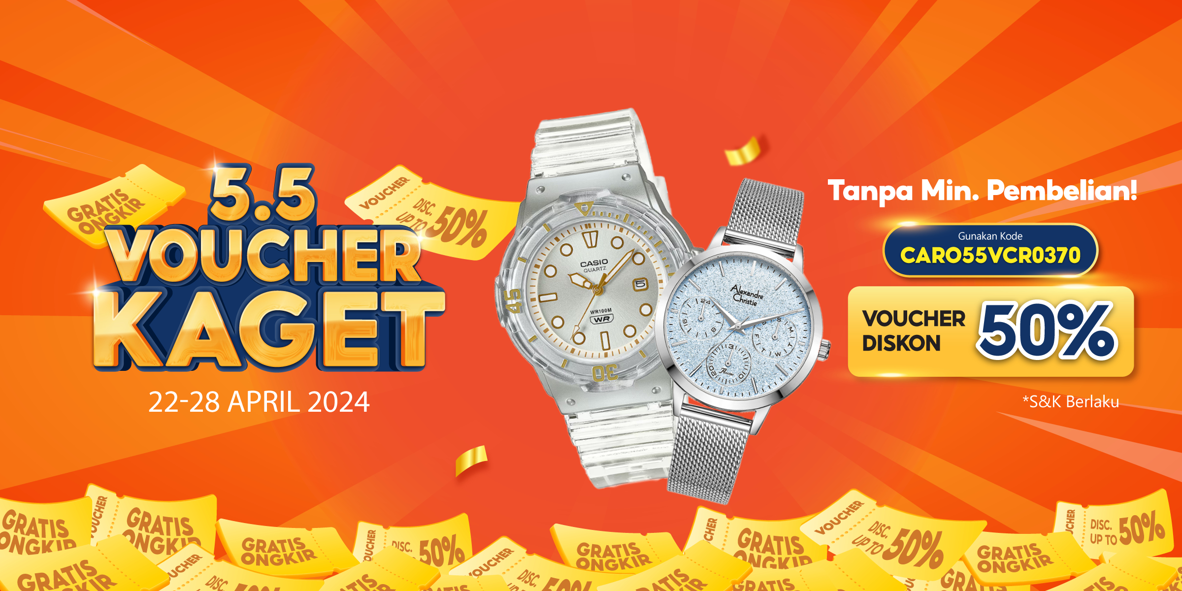 Toko Online Carolina Watch Official Shop | Shopee Indonesia