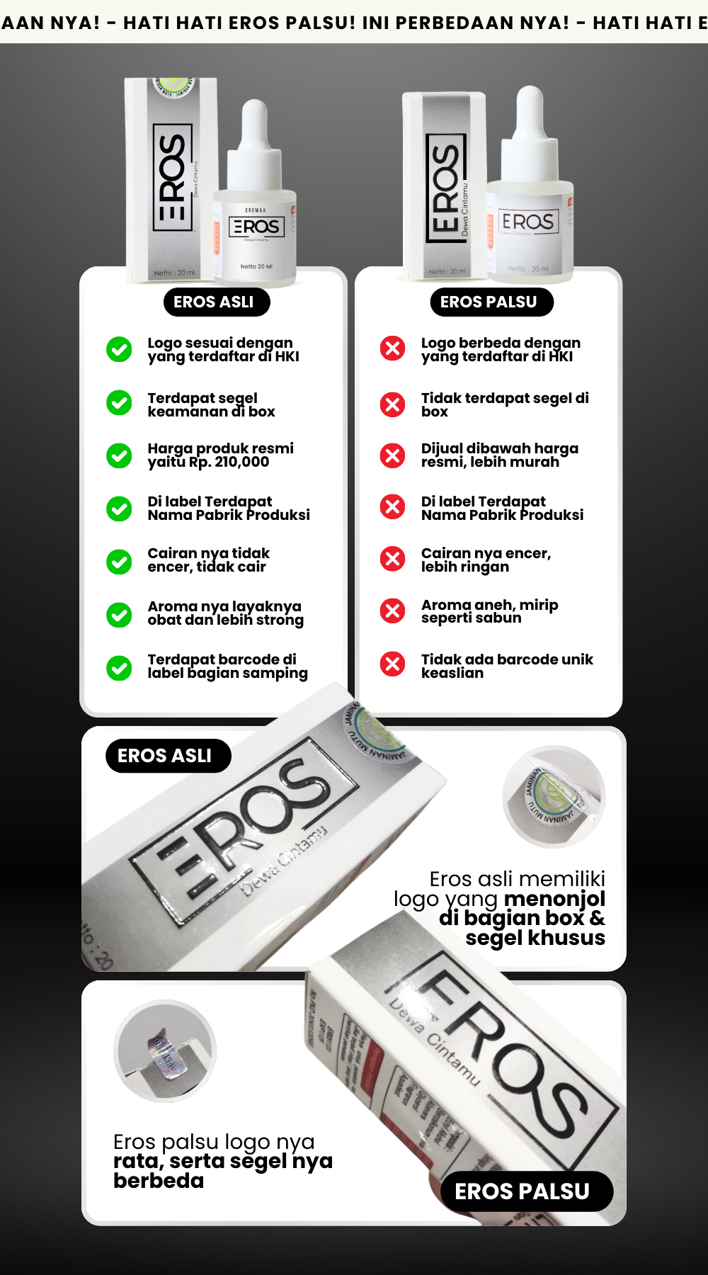 Produk EROS DEWA CINTAMU | Shopee Indonesia