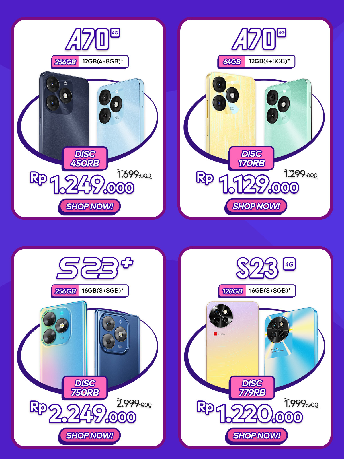 Toko Online Itel Official Shop | Shopee Indonesia