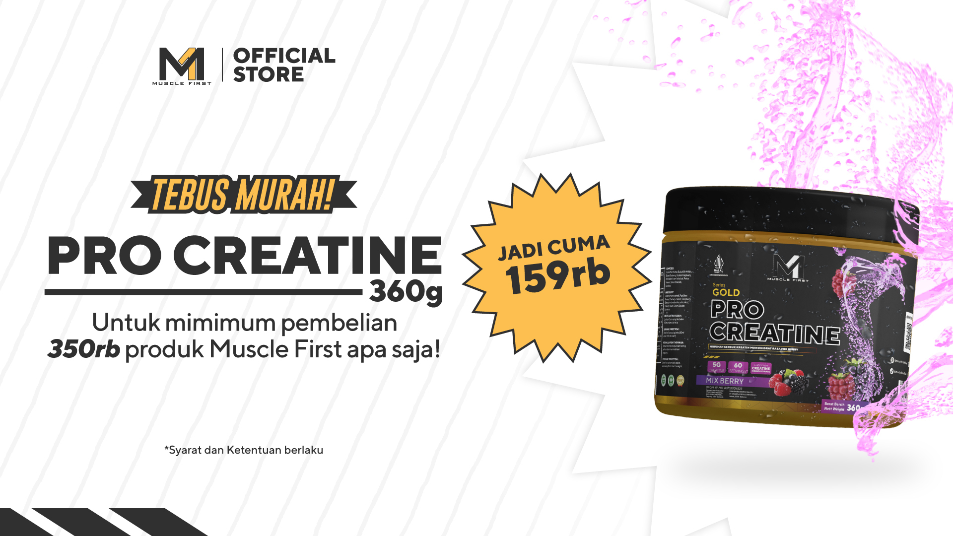 Toko Online Muscle First Official Shop | Shopee Indonesia