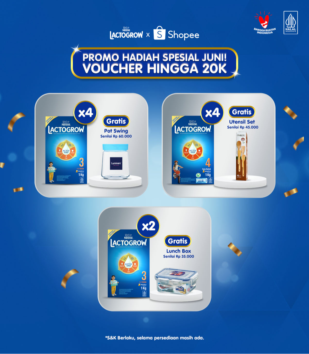 Toko Online Lactogrow Official Shop | Shopee Indonesia