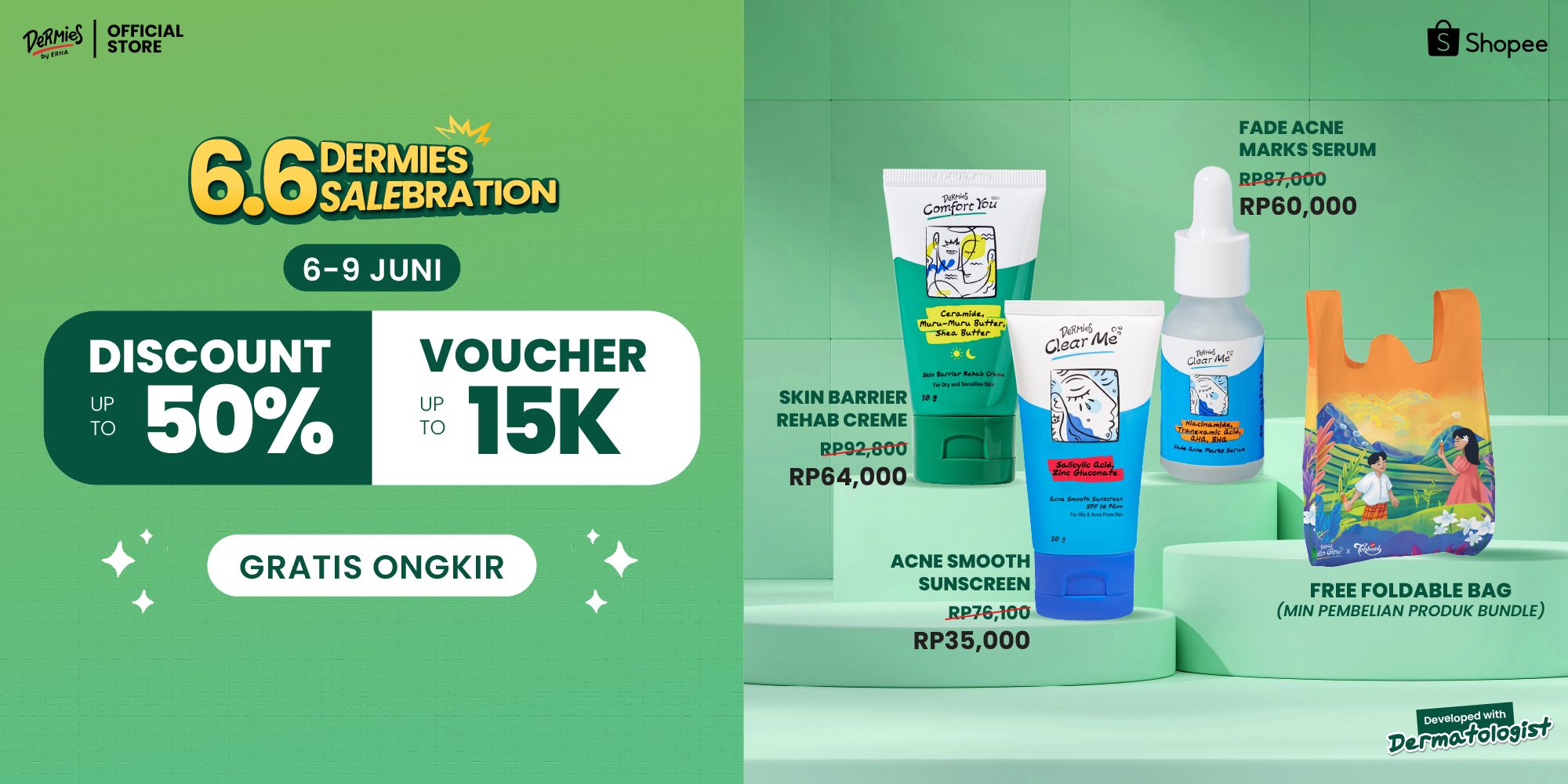 Toko Online Dermies Official Store | Shopee Indonesia