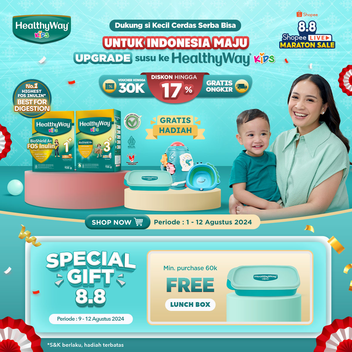 Toko Online HealthyWay Official Shop | Shopee Indonesia
